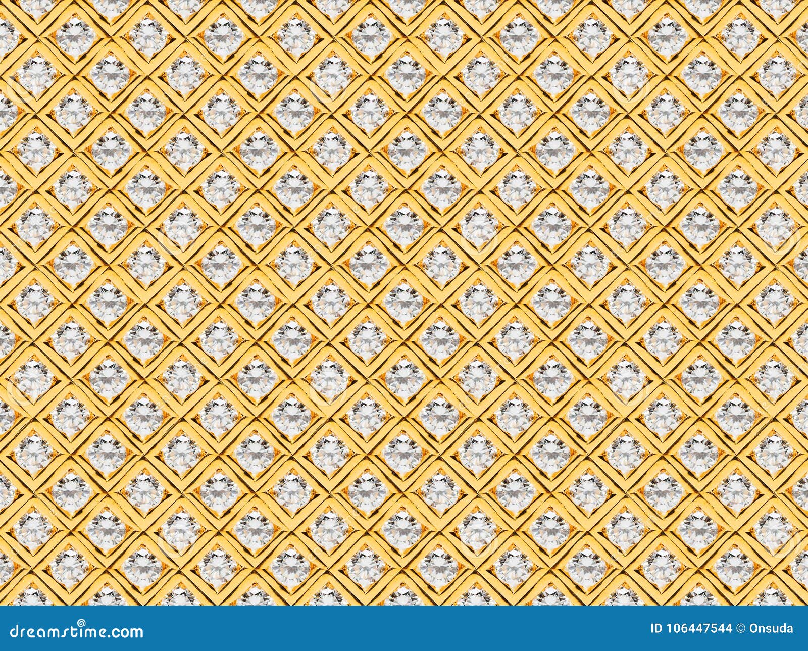 Gold and diamond pattern stock photo. Image of present - 106447544