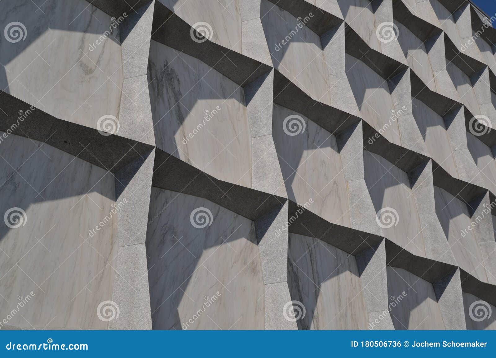 Pattern Squares Grey New York Shadow Building Stock Photo - Image of ...
