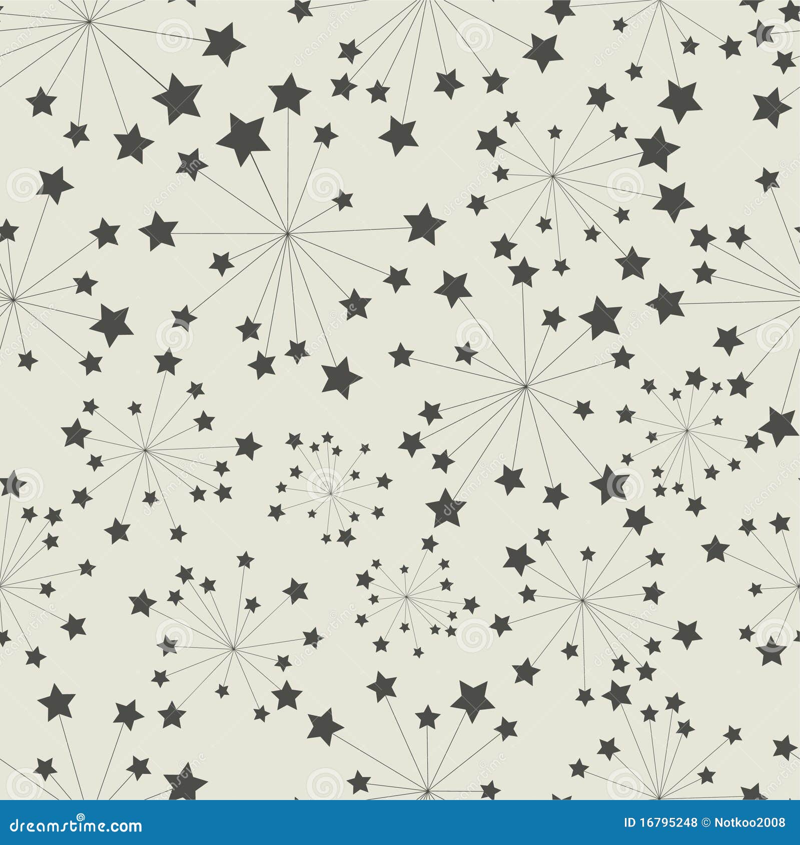 Star Seamless Texture Cartoon Vector | CartoonDealer.com #41794487