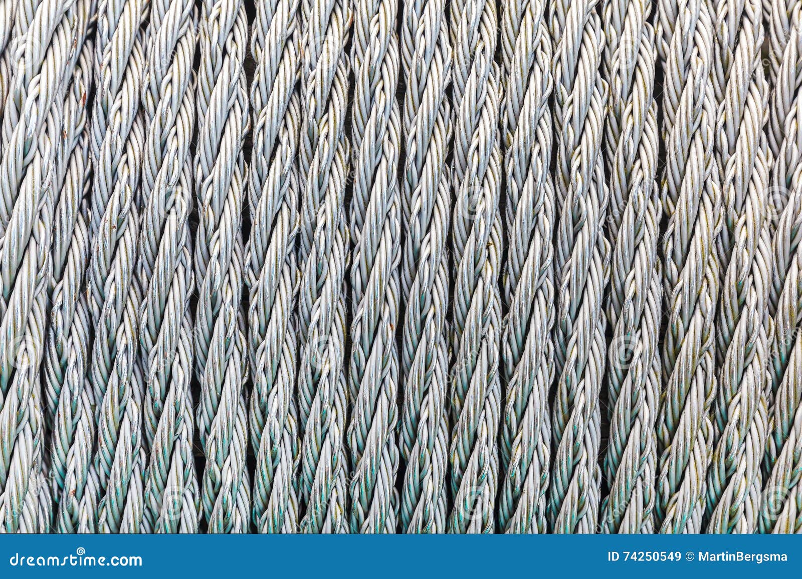 Pattern of steel cables stock image. Image of iron, steel - 74250549