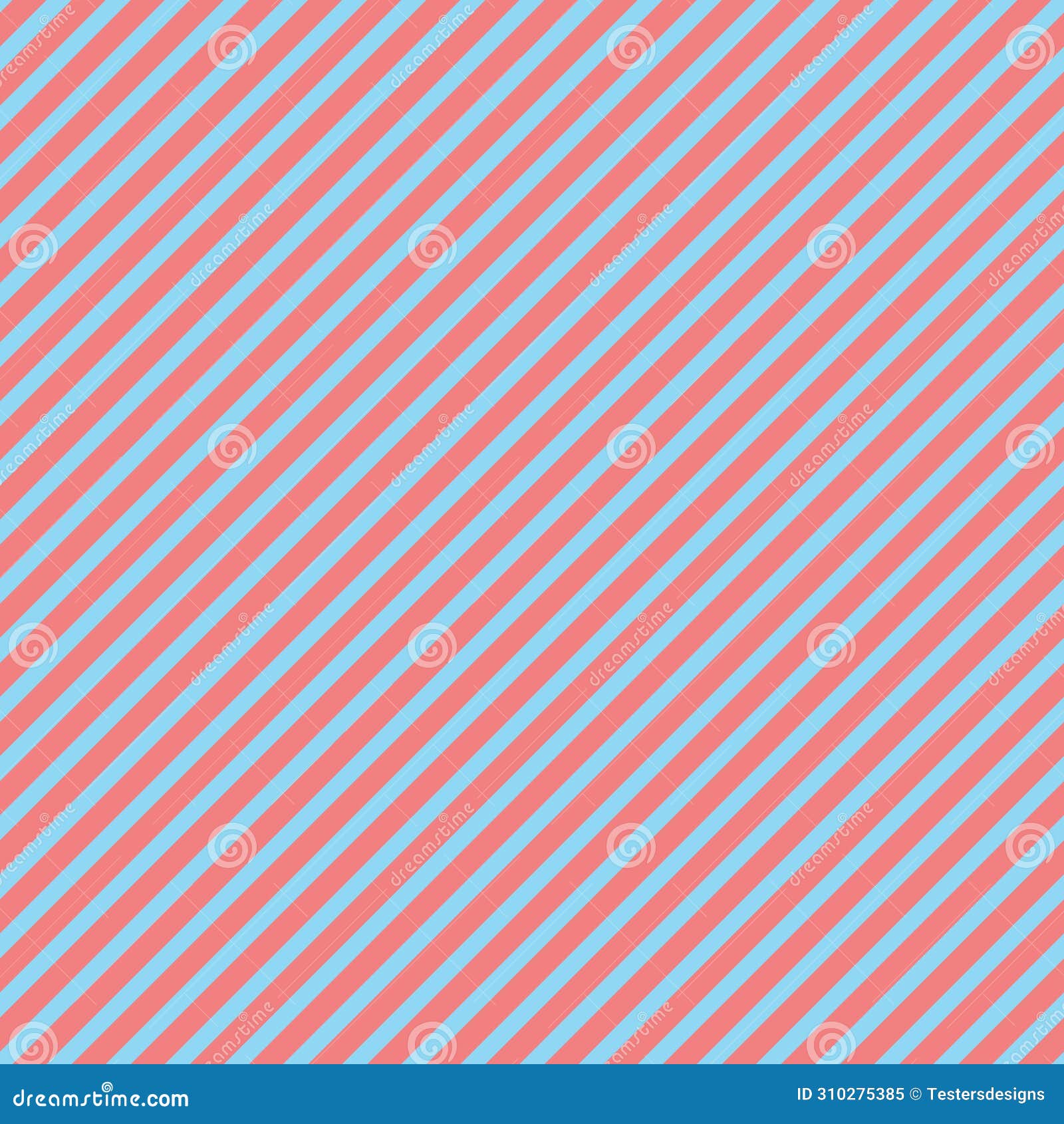 Pattern Stripe Seamless Sweet Blue and Pink Two-tone Colors. Diagonal ...