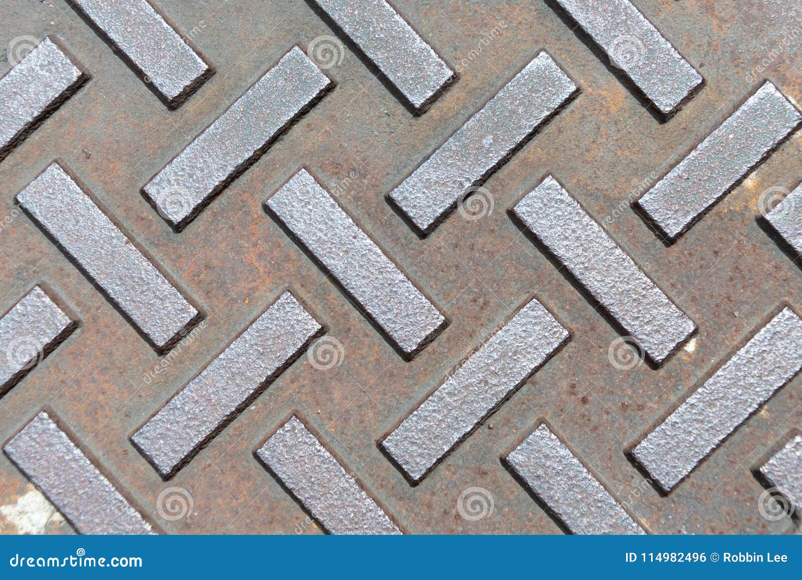Pattern Style of Steel Floor for Background Stock Photo - Image of ...