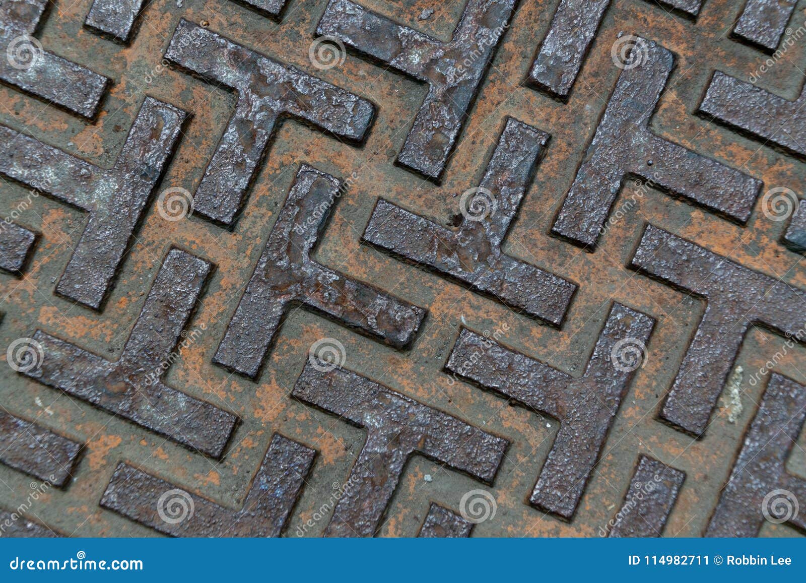Pattern Style of Steel Floor for Background Stock Image - Image of aged ...