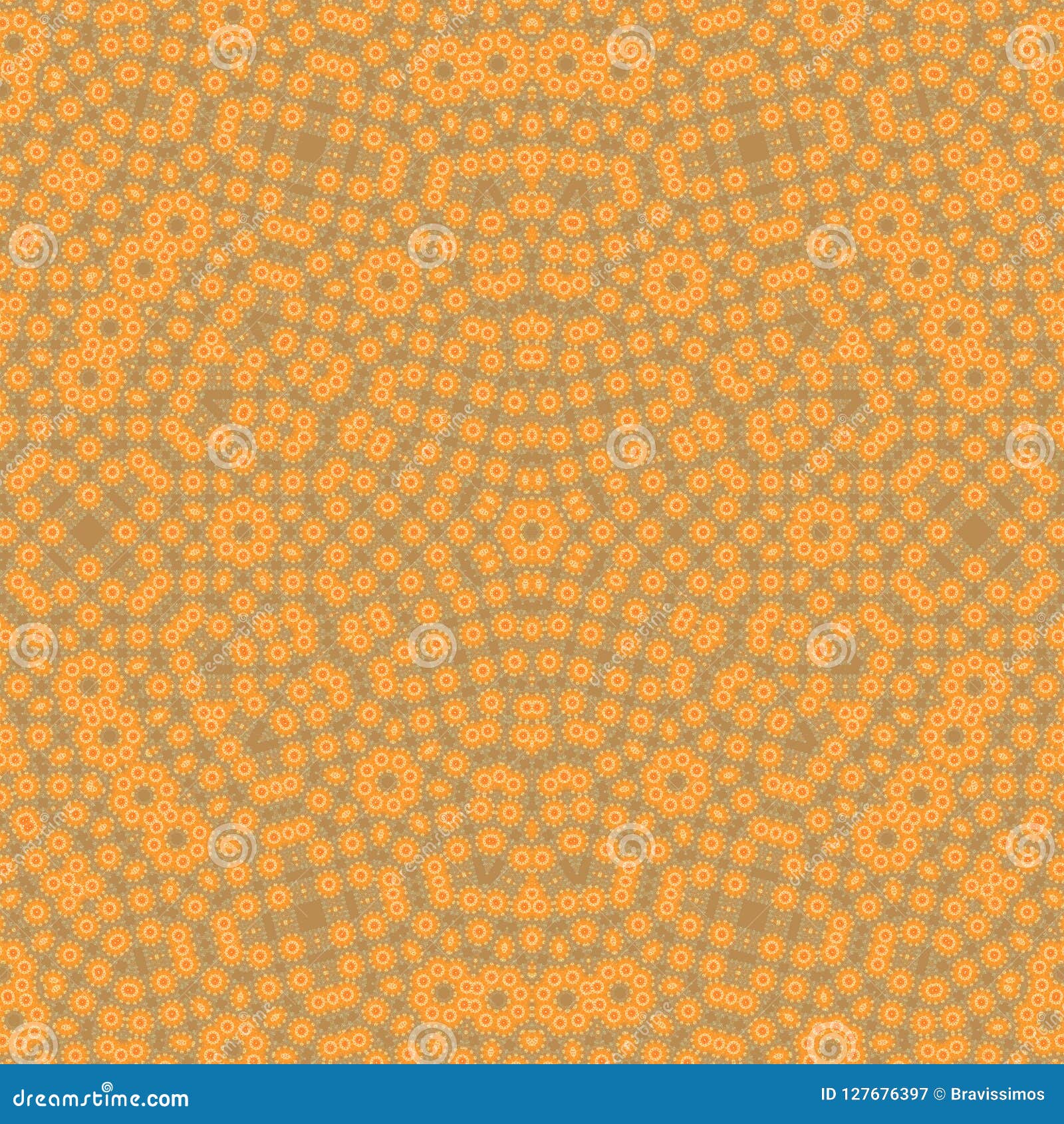 Pattern. Stylish Orange Abstract Texture. Repeating Geometric Tiles ...