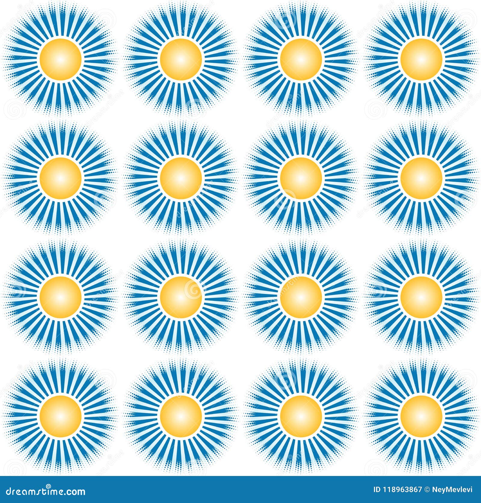 Pattern sun with shine stock vector. Illustration of classic - 118963867
