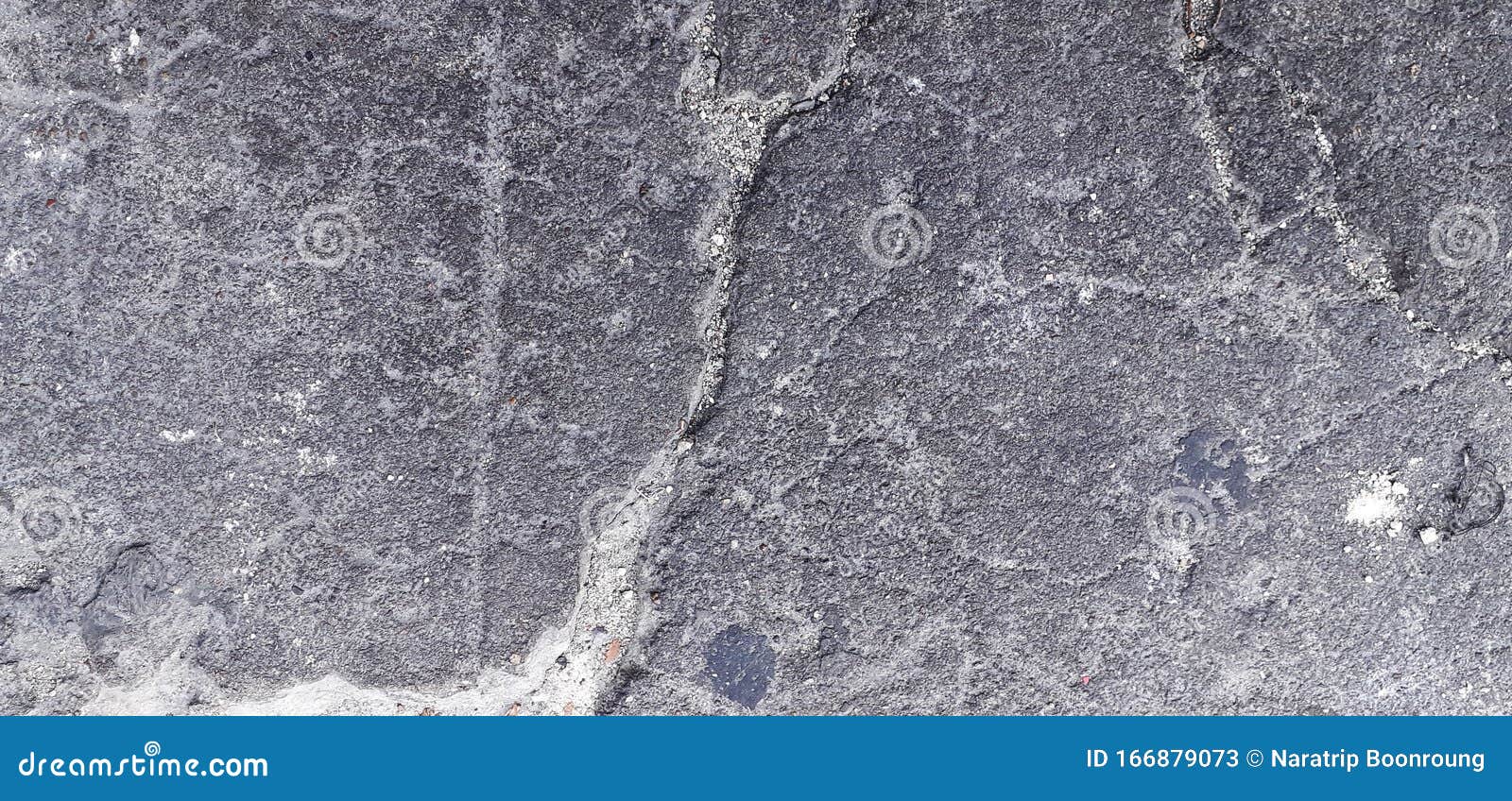 Broken Patterns on the Road Surface Stock Image - Image of path ...