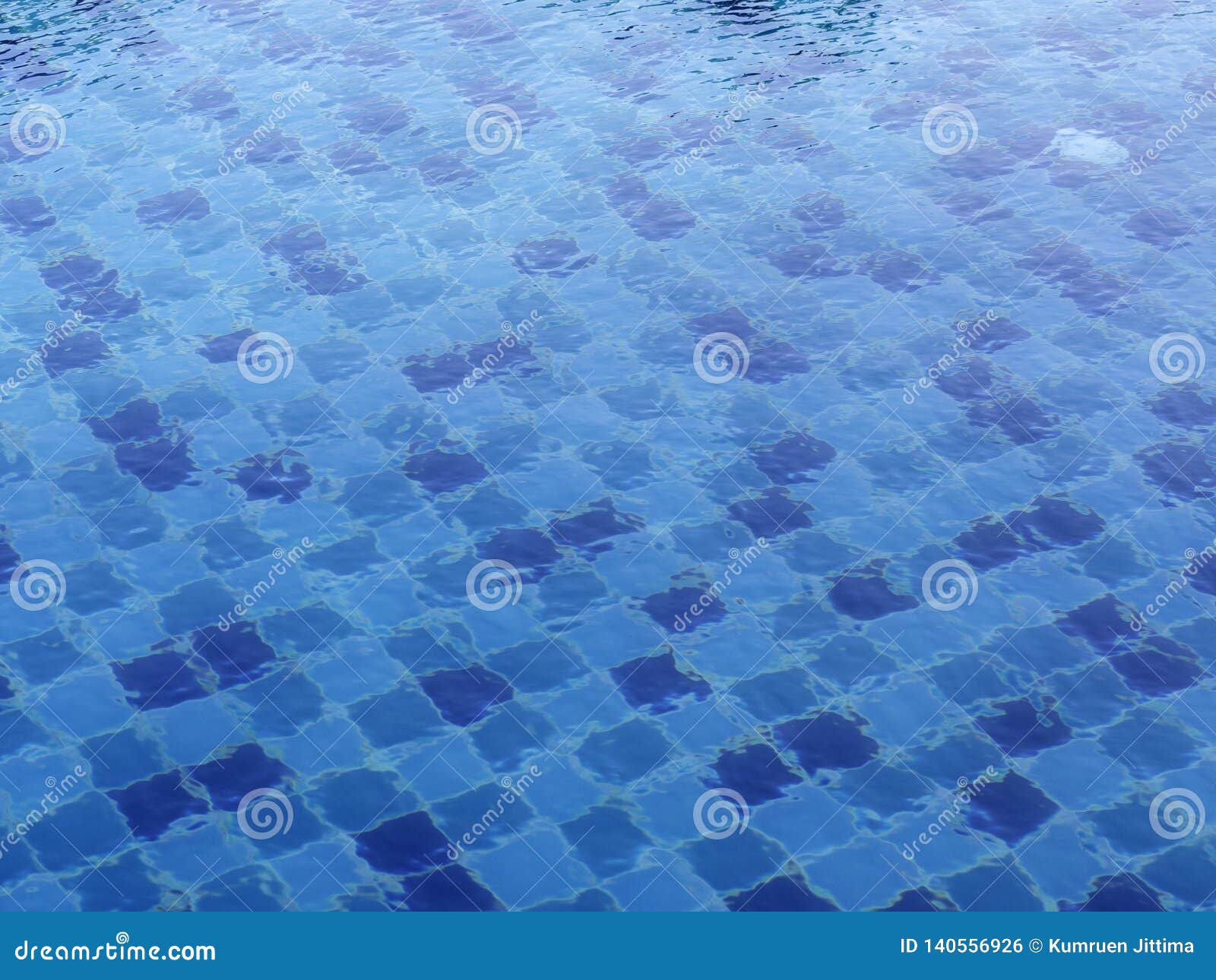 Pattern in Swimming Pool Background Stock Photo - Image of cool, color ...