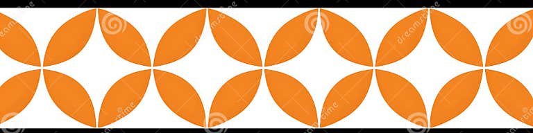 Abstract Orange Geometric Pattern Design Stock Illustration ...