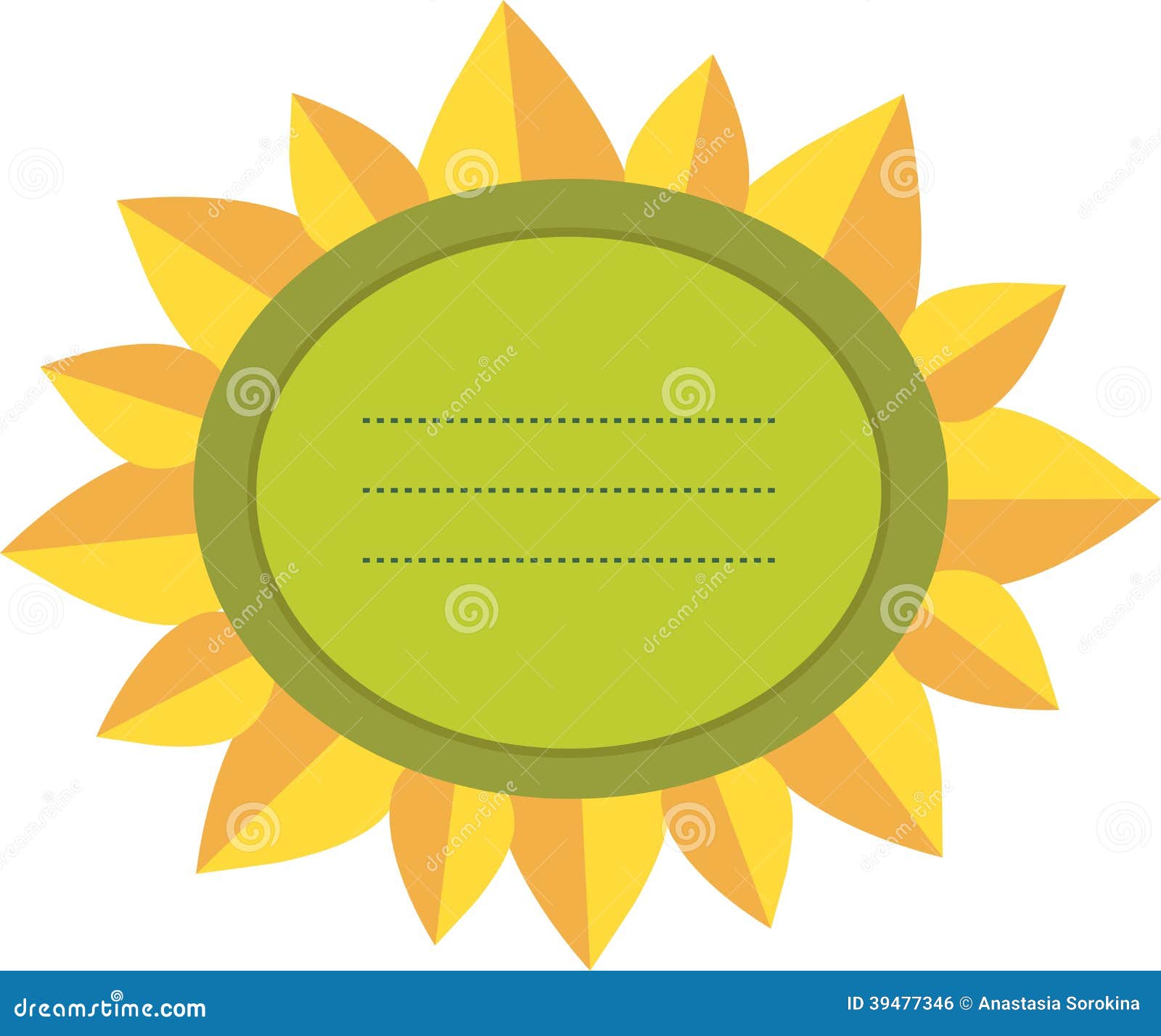 Pattern, Template for the Text, Leaf Stock Vector - Illustration of ...