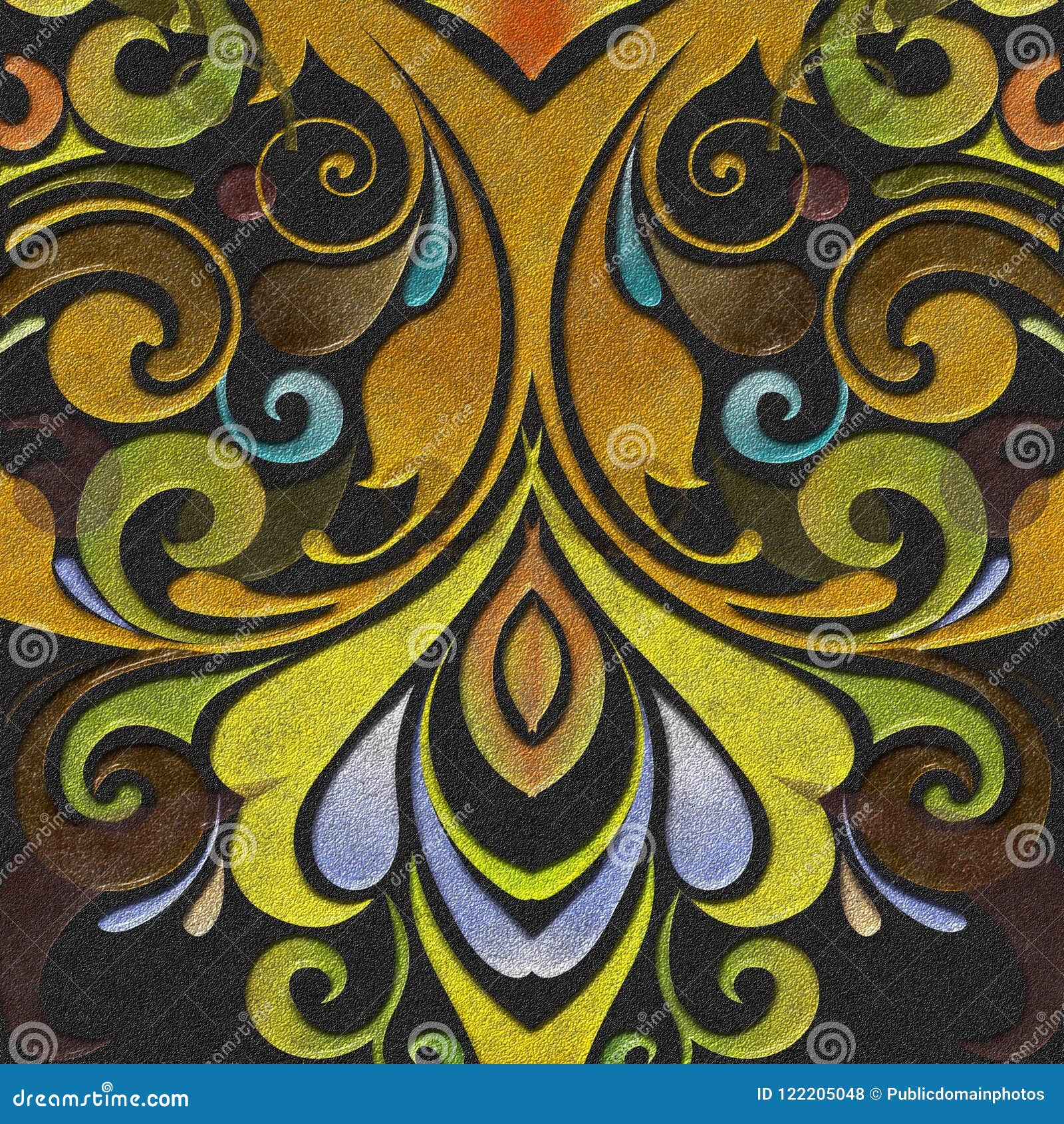 Pattern, Textile, Design, Art Picture. Image: 122205048