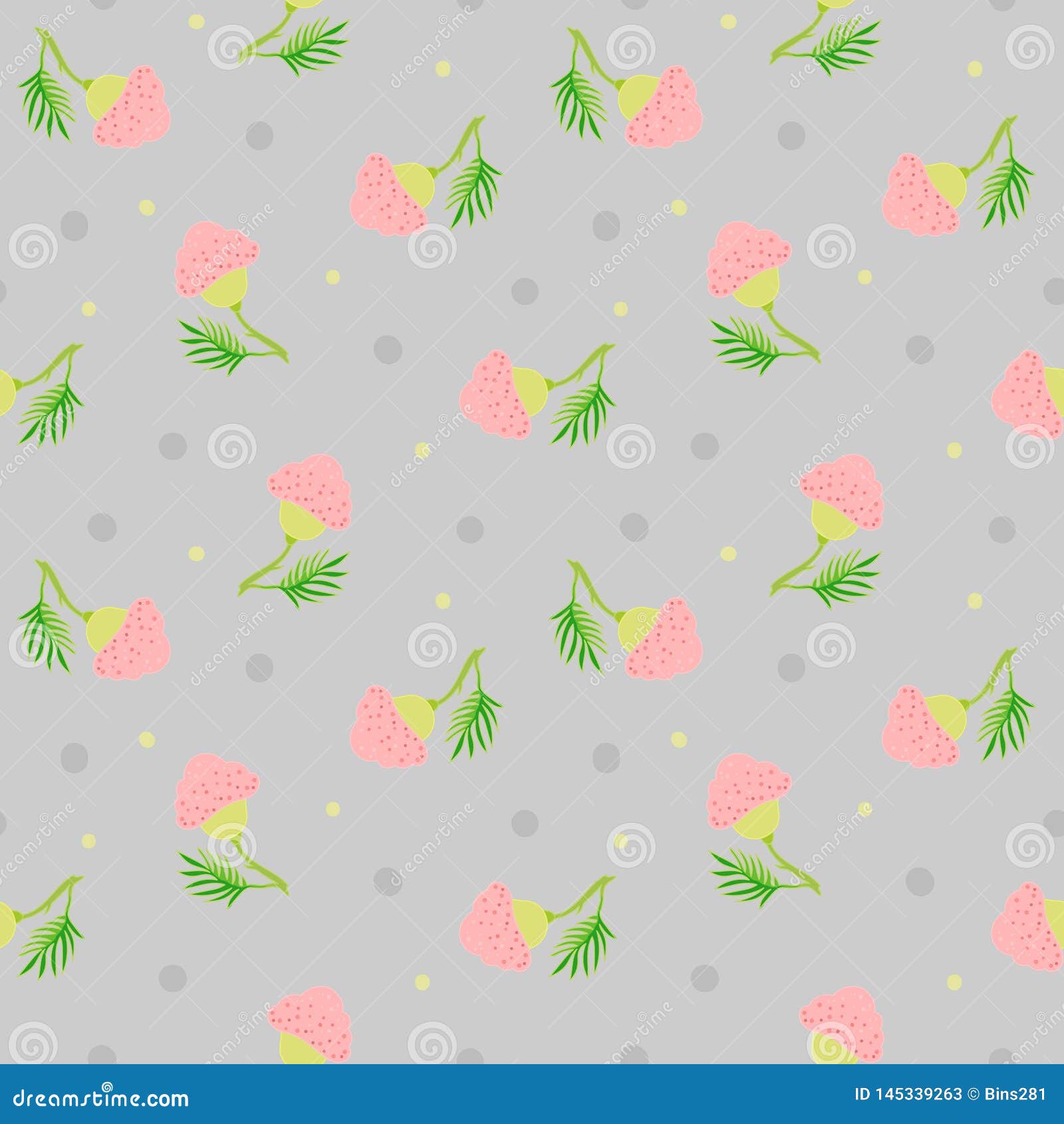 Pattern for Textile and Wallpaper Stock Vector - Illustration of yellow ...