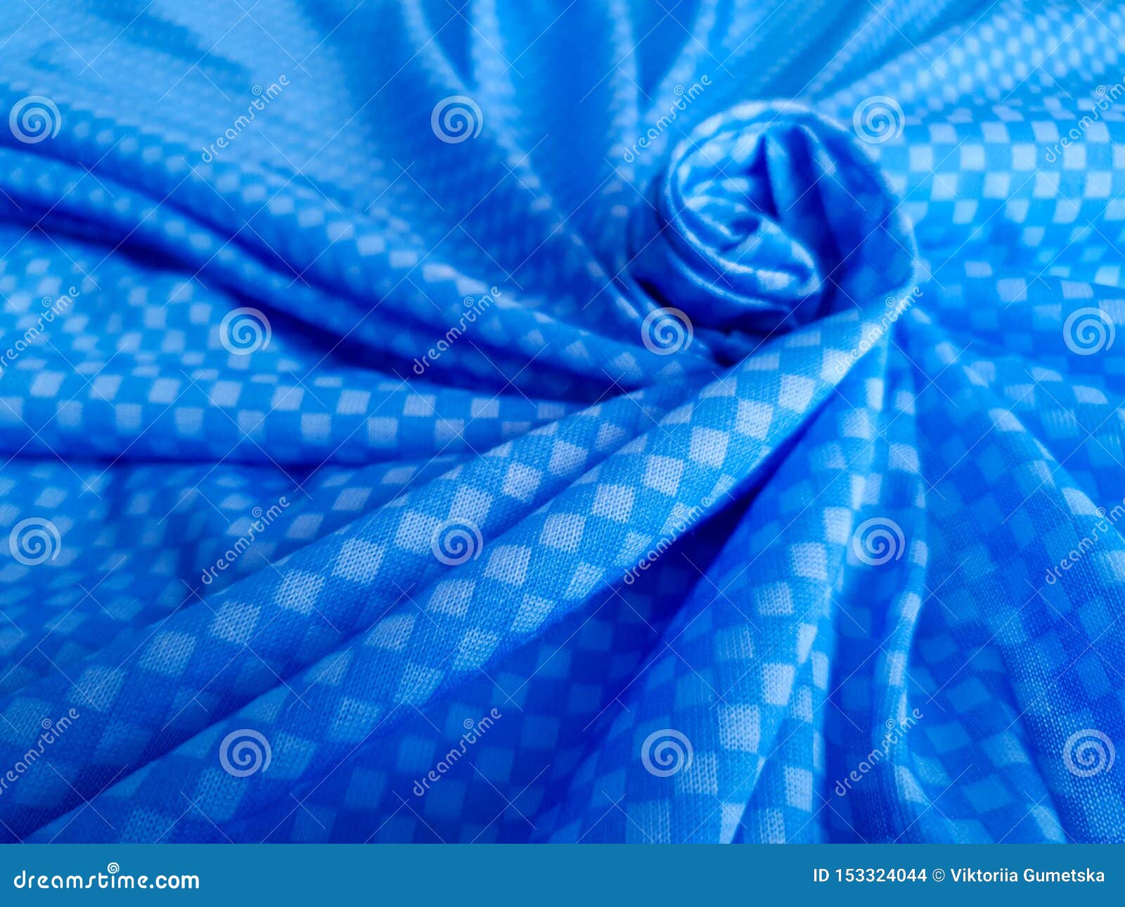Pattern, Texture, Background, Wallpaper. Soft Blue Cotton Fabric with ...
