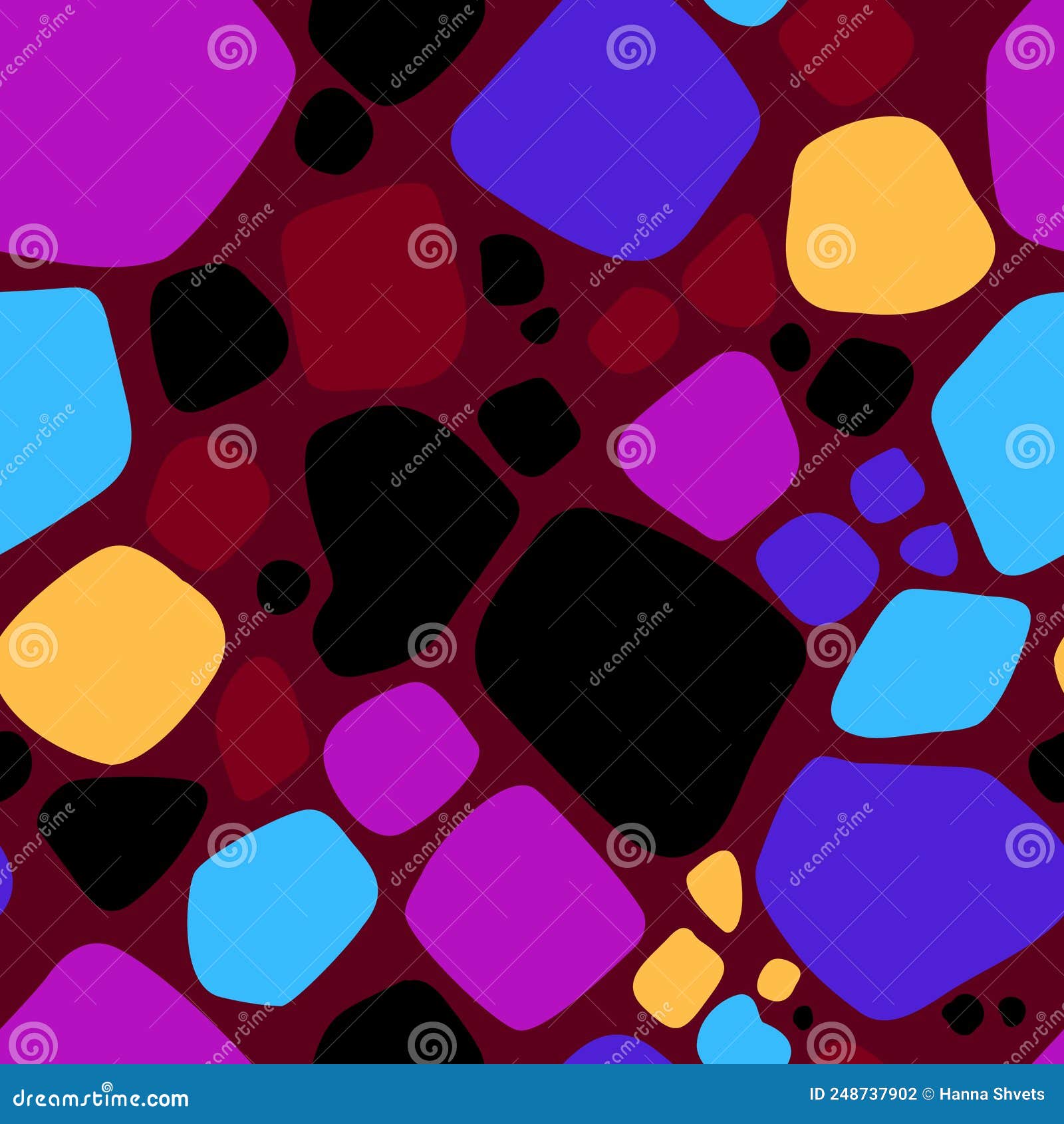 Pattern Texture of Mottled Giraffe Fur or Mottled Cowhide. Seamless ...