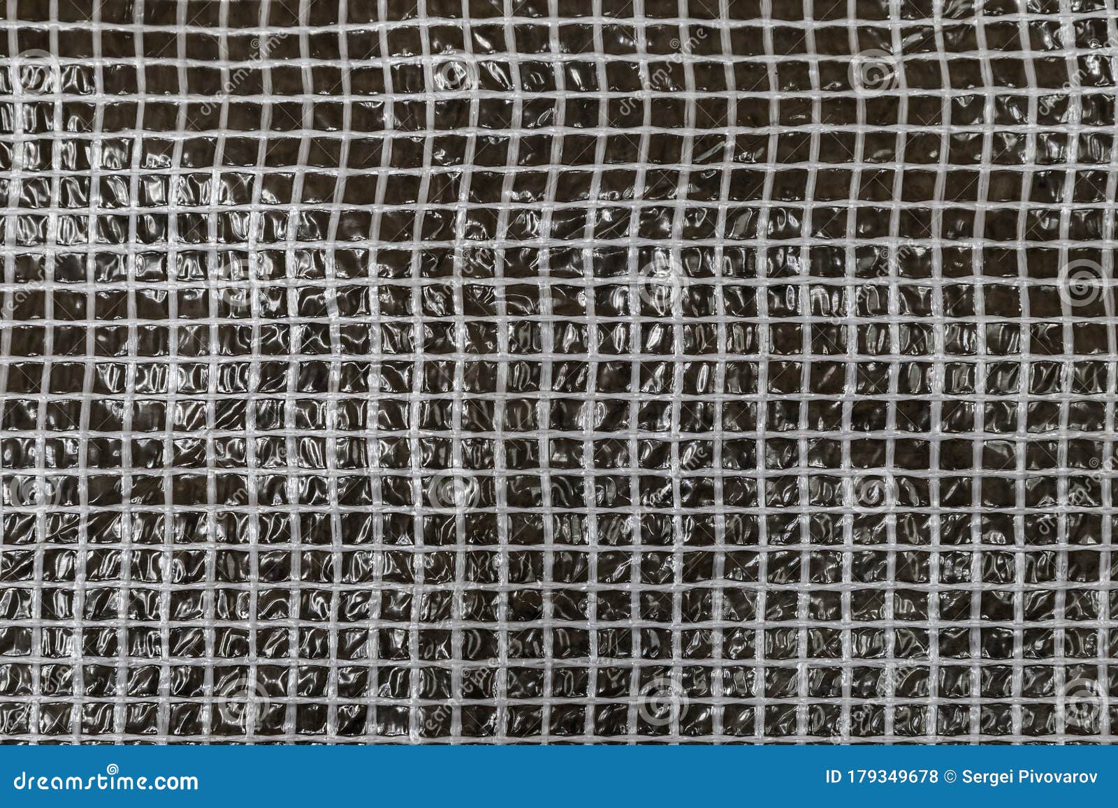 Pattern Texture Plastic Transparent Geometric Pattern Square on a Dark ...