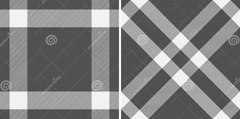 Pattern Texture Seamless of Check Fabric Vector with a Background Plaid ...
