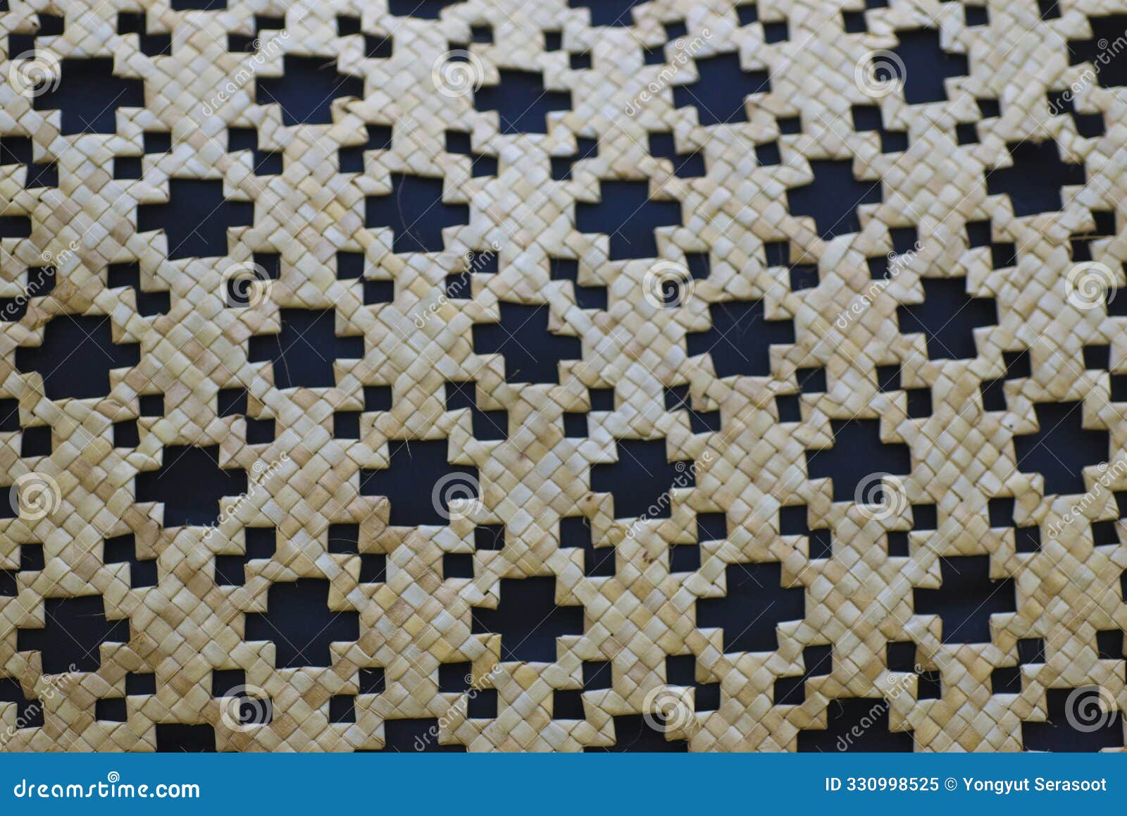 Pattern Texture Weaving, Craft Work, Used As a Design Background Stock ...
