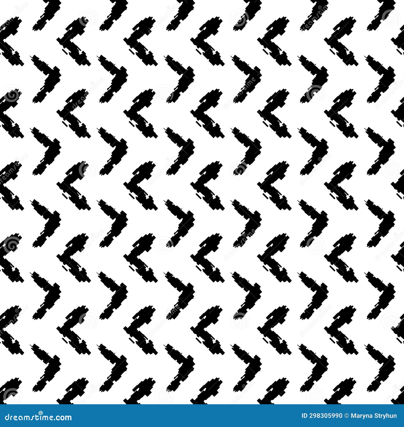 Pattern Texture Zig Zag Seamless Pattern Abstract Design Stock Vector