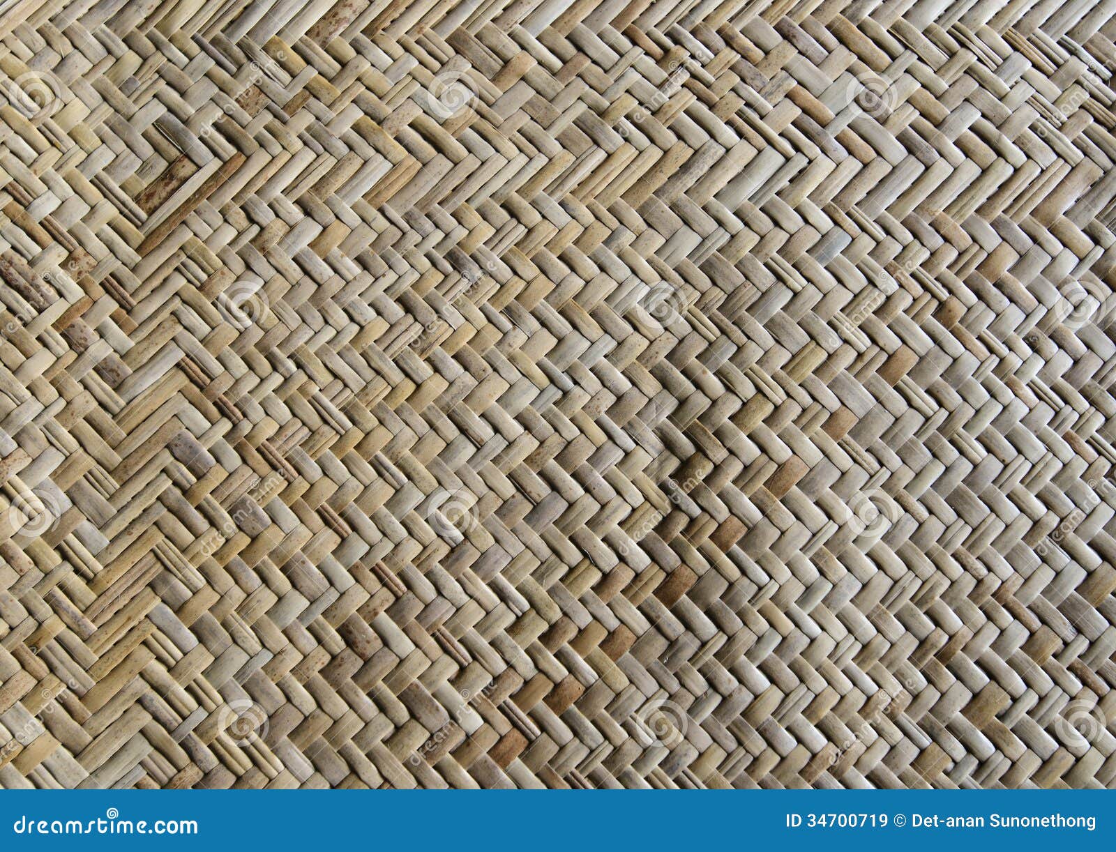 Pattern of Thai Wood Weaving Stock Image - Image of bamboo, colorful ...