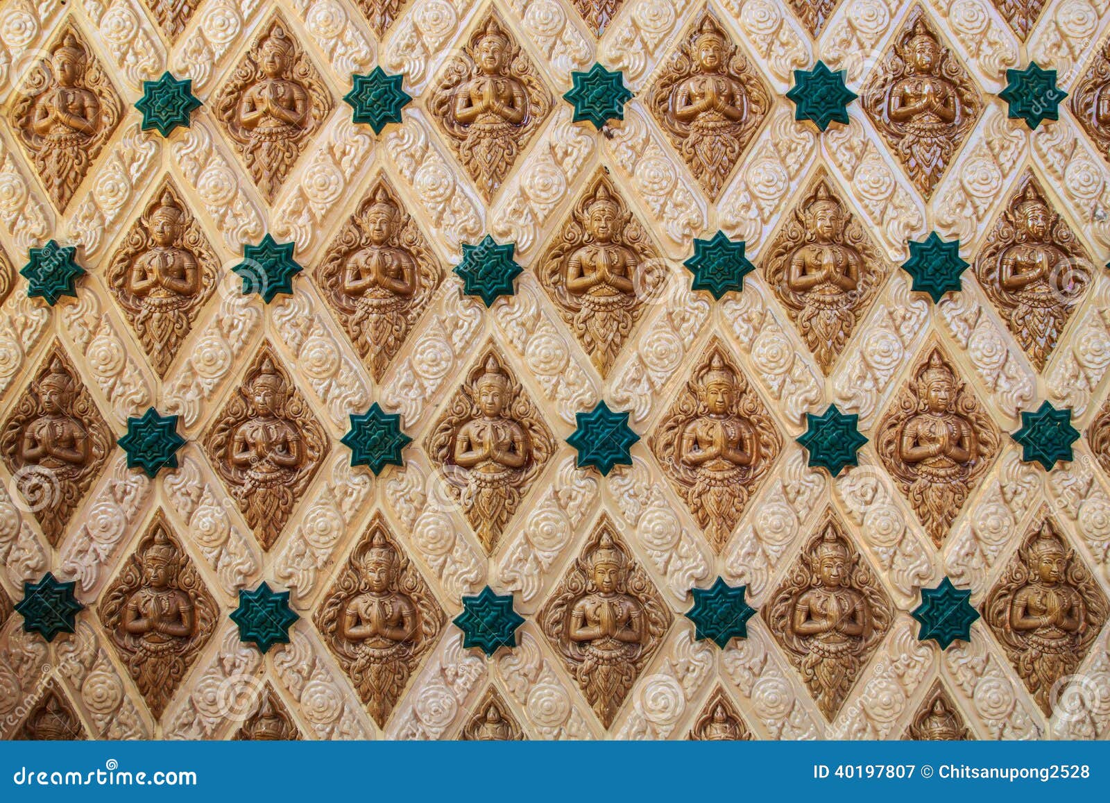 Pattern Thailand. stock image. Image of decorative, motif - 40197807