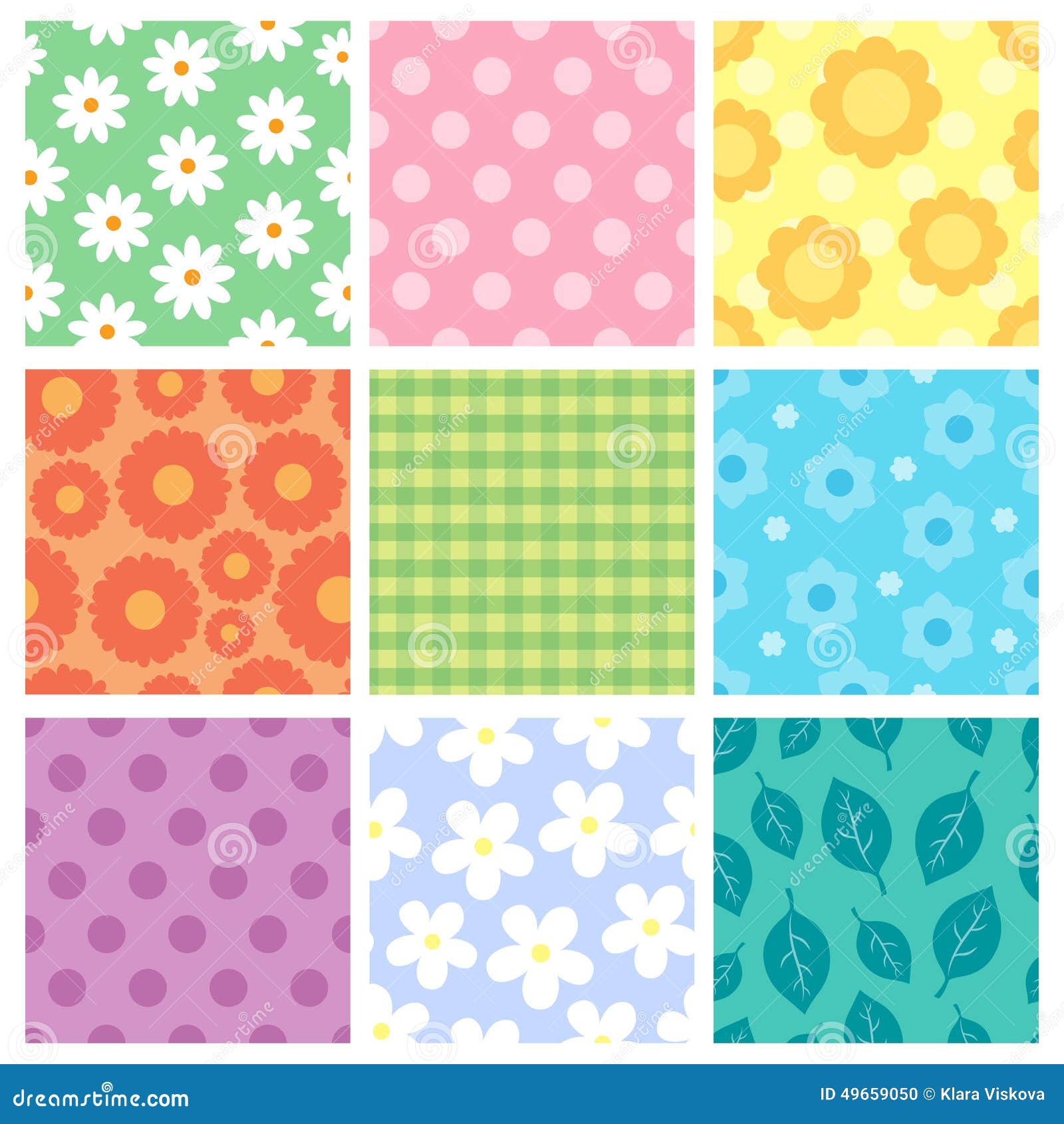 Pattern theme collection 1 stock vector. Illustration of pattern - 49659050