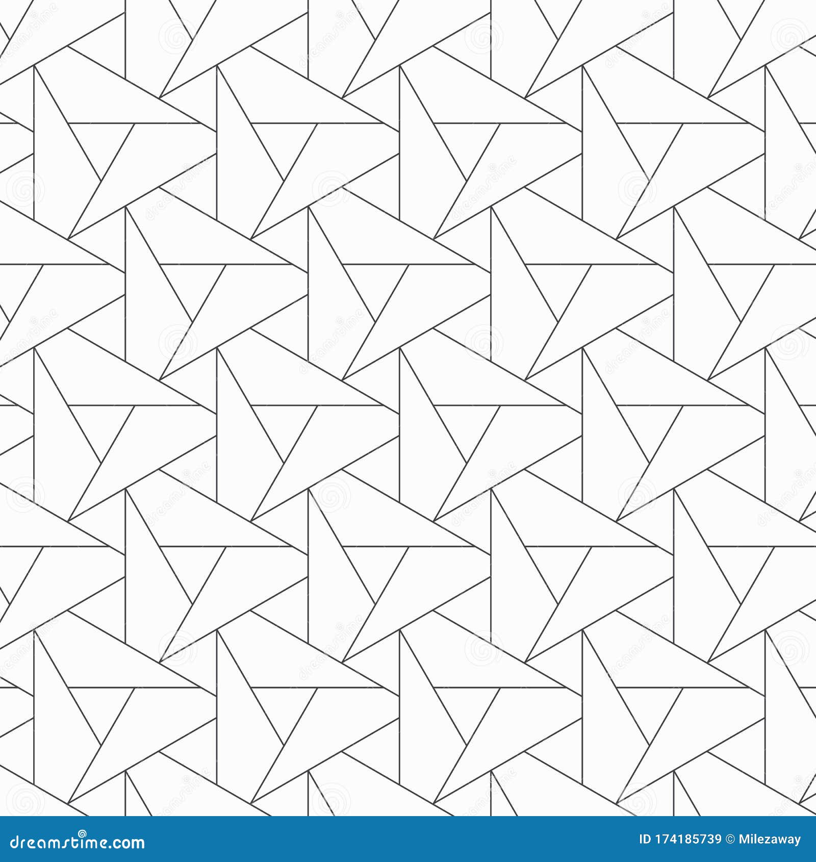 Pattern with Thin Lines Repeating with Poligons and Geometric Shapes ...