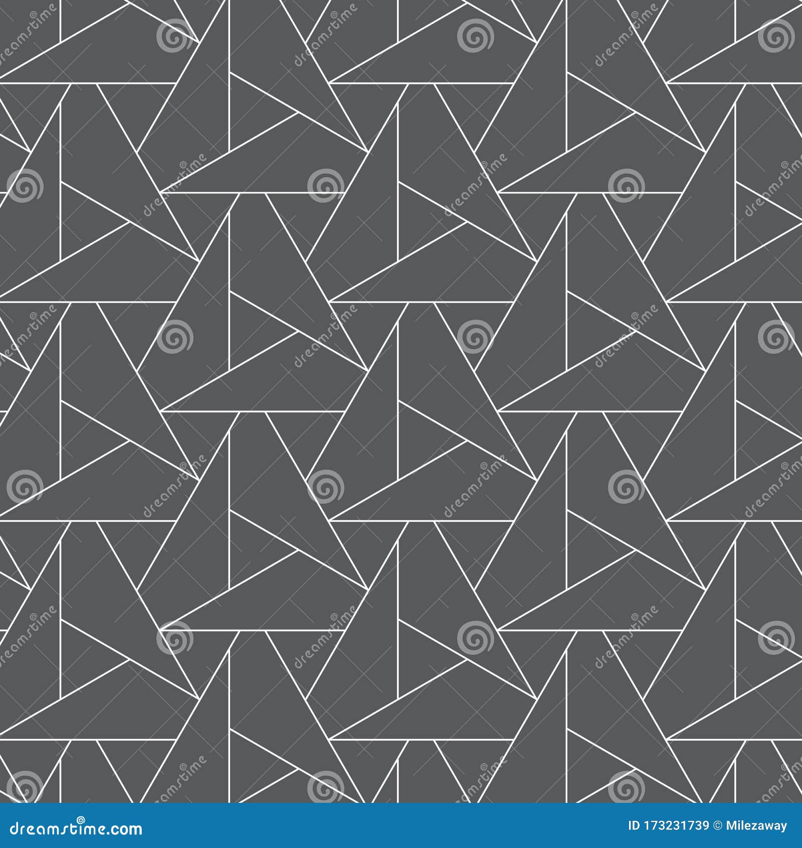 Pattern with Thin Lines Repeating with Polygons and Geometric Shapes ...