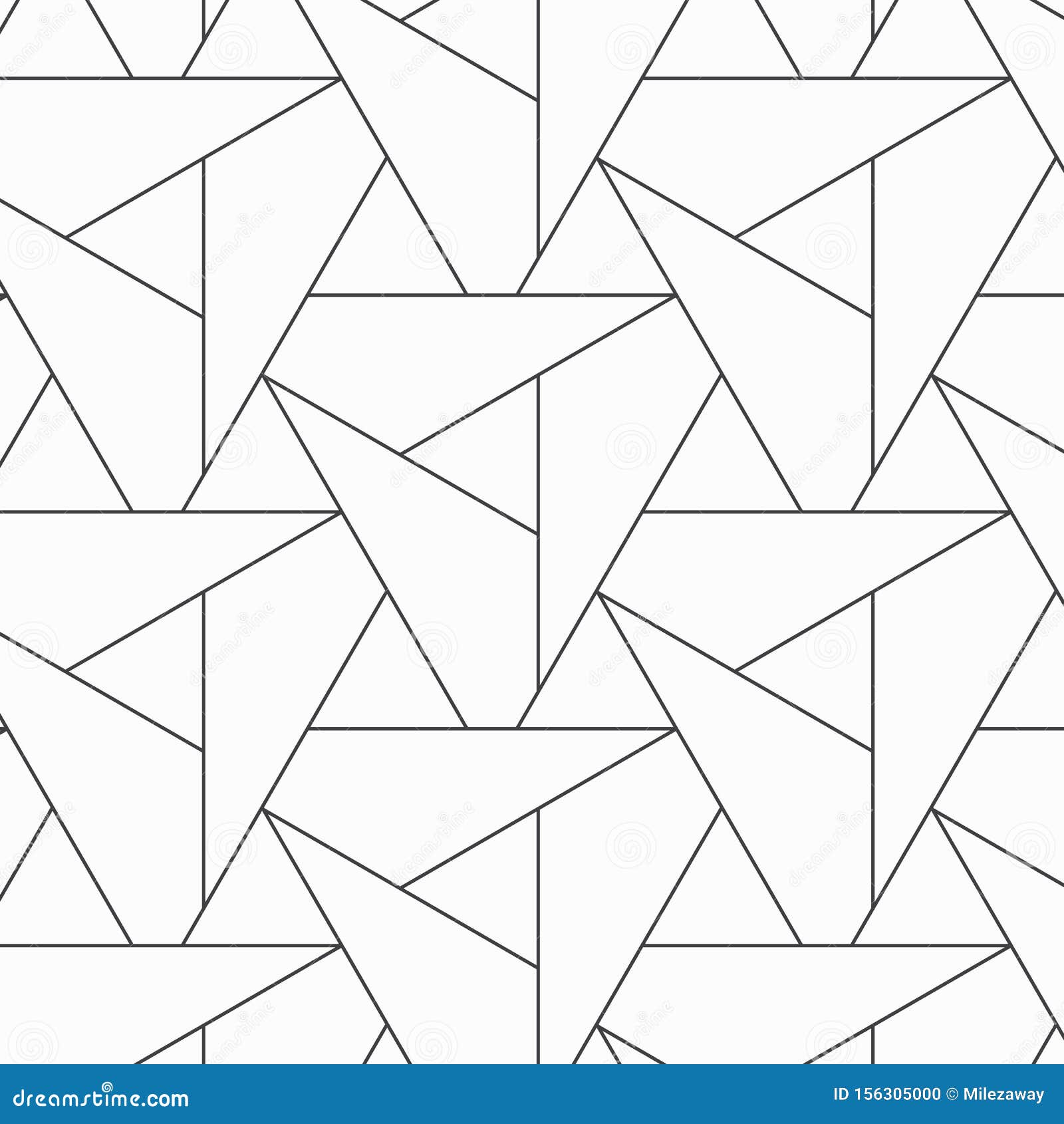 Pattern with Thin Lines Triangles Repeating with Poligons and Geometric ...