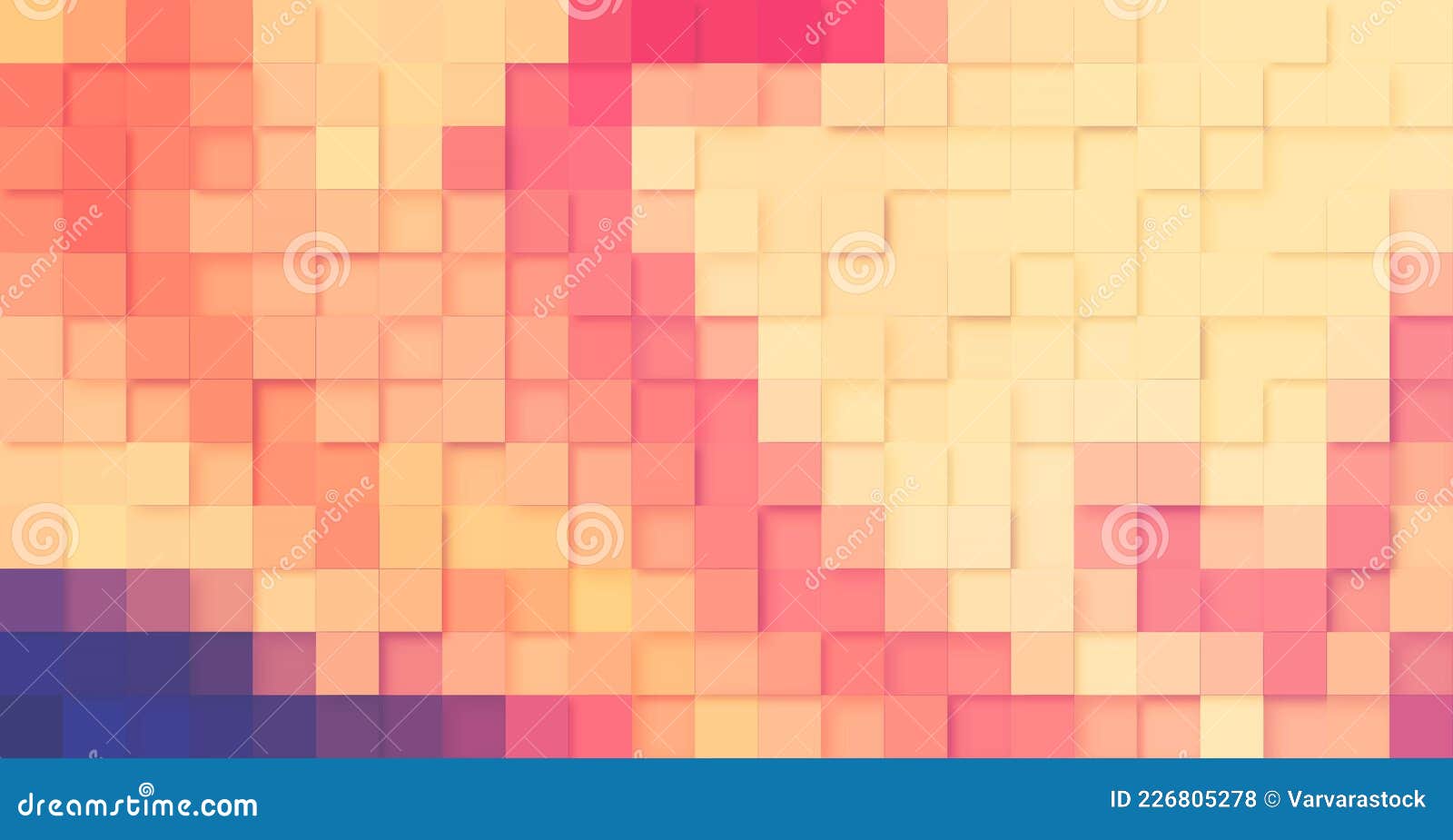 Pattern Tile Square Shape Abstract. Tetris Geometry Stock Illustration ...