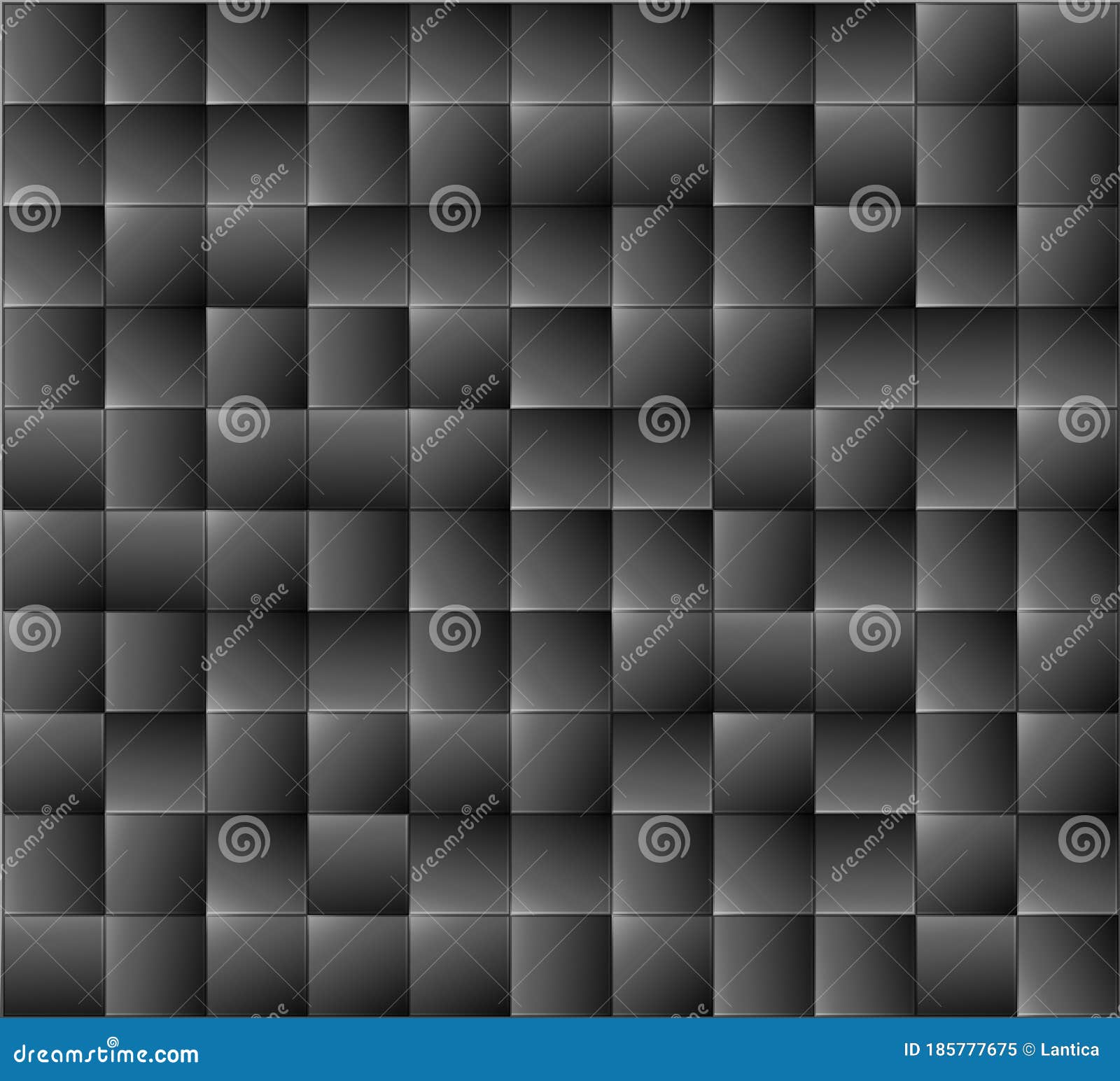Pattern Tiled Wall Background. Seamless Geometric 3D Design Stock ...