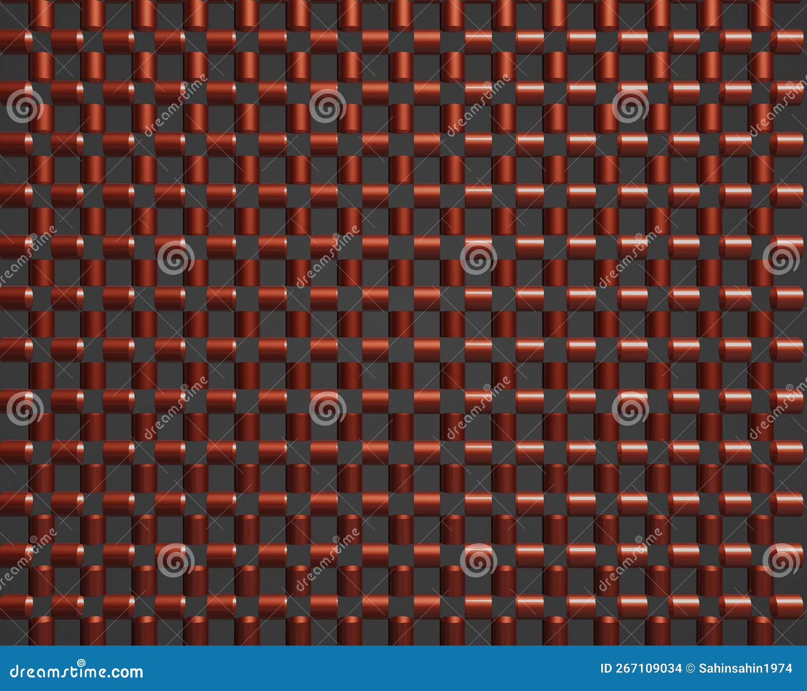 Pattern of Tiles and Fabric in Red Color Consisting of Squares ...