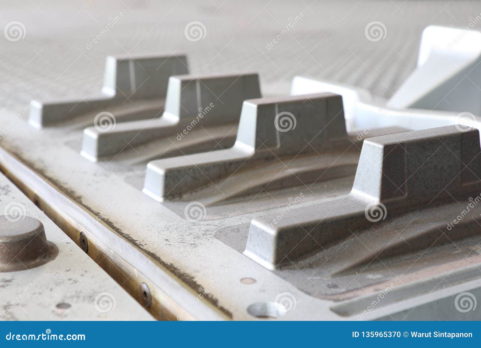 Gating System In Iron Casting Process Royalty-Free Stock Photo ...