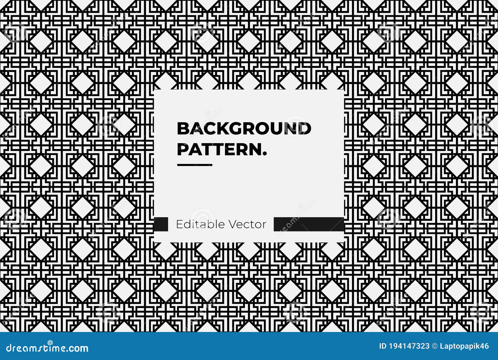 Pattern Traditional Background Vector Design Stock Vector ...