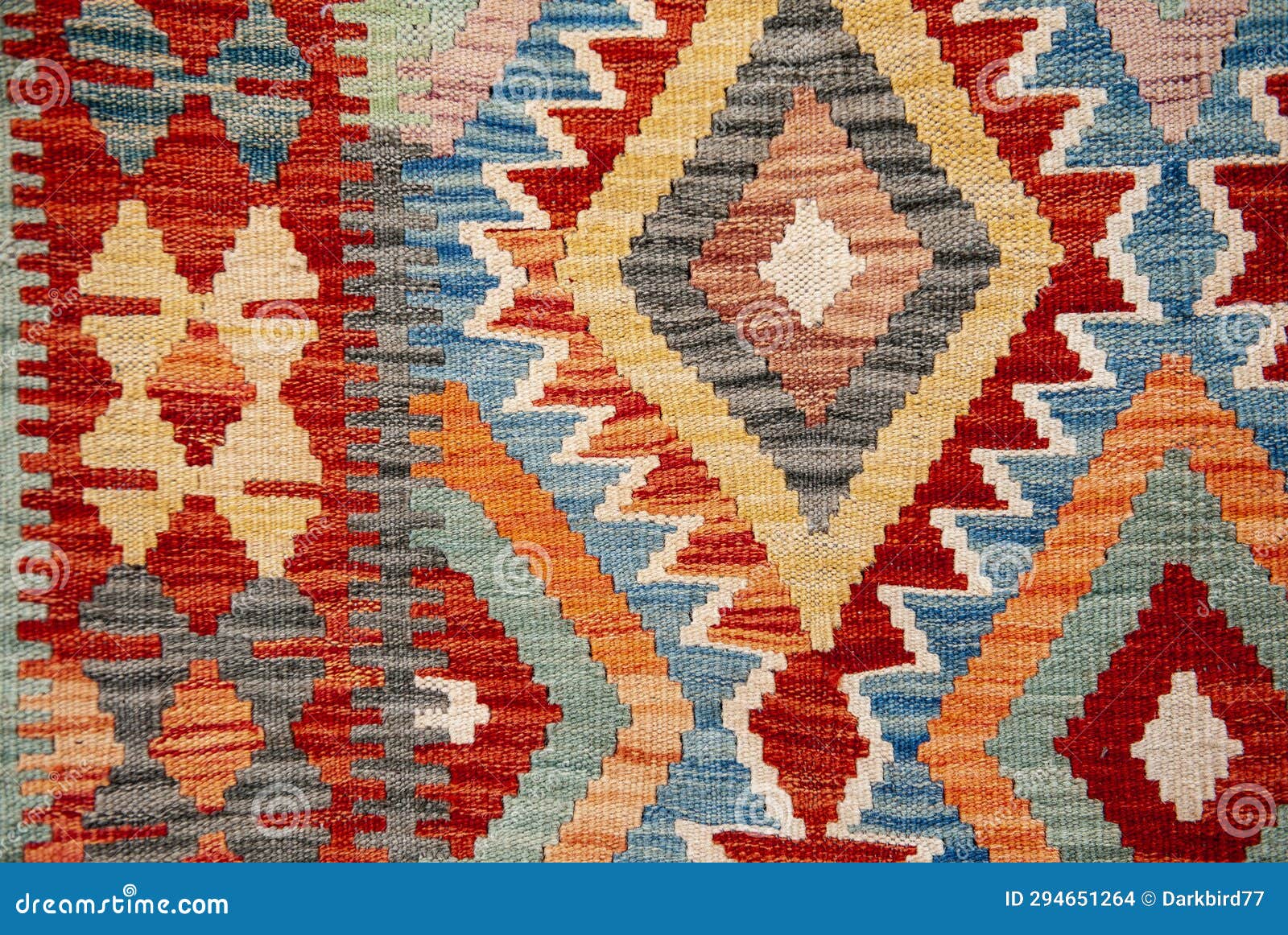 Pattern of Traditional Carpet Texture Stock Photo - Image of fiber ...