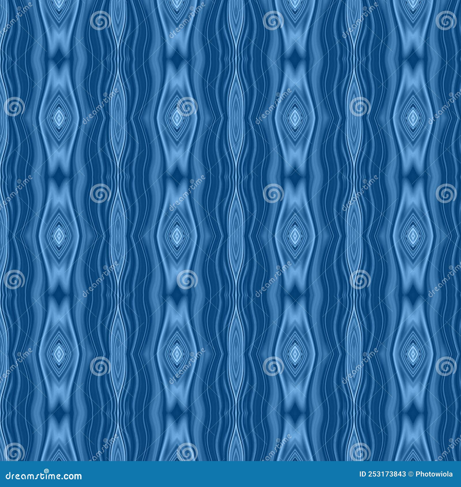 Pattern in Trendy Blue Color Stock Illustration - Illustration of ...