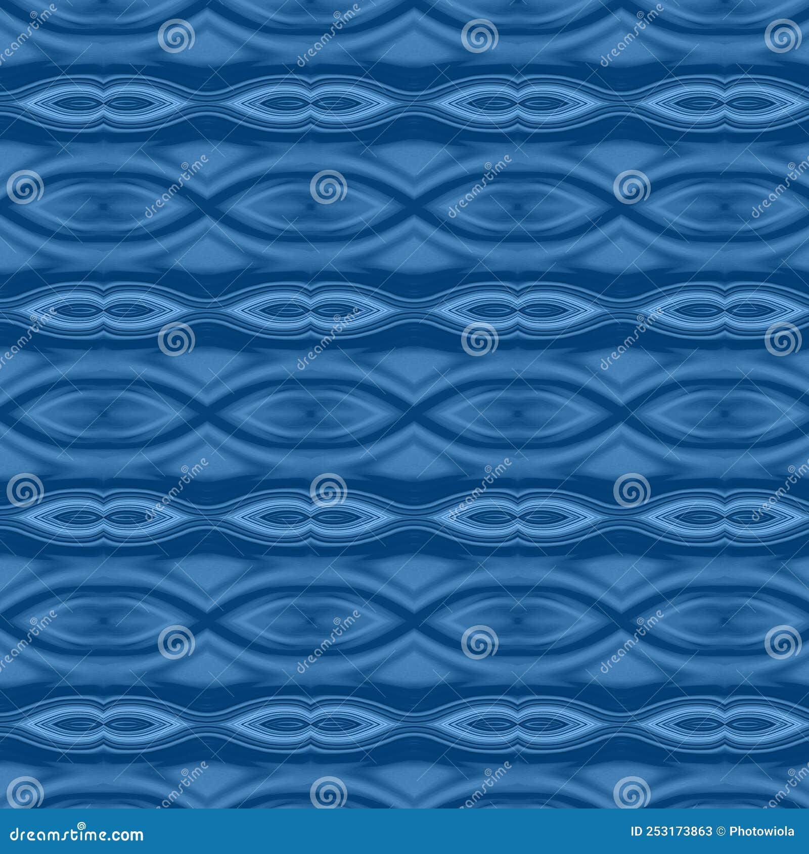 Pattern in Trendy Blue Color Stock Illustration - Illustration of ...