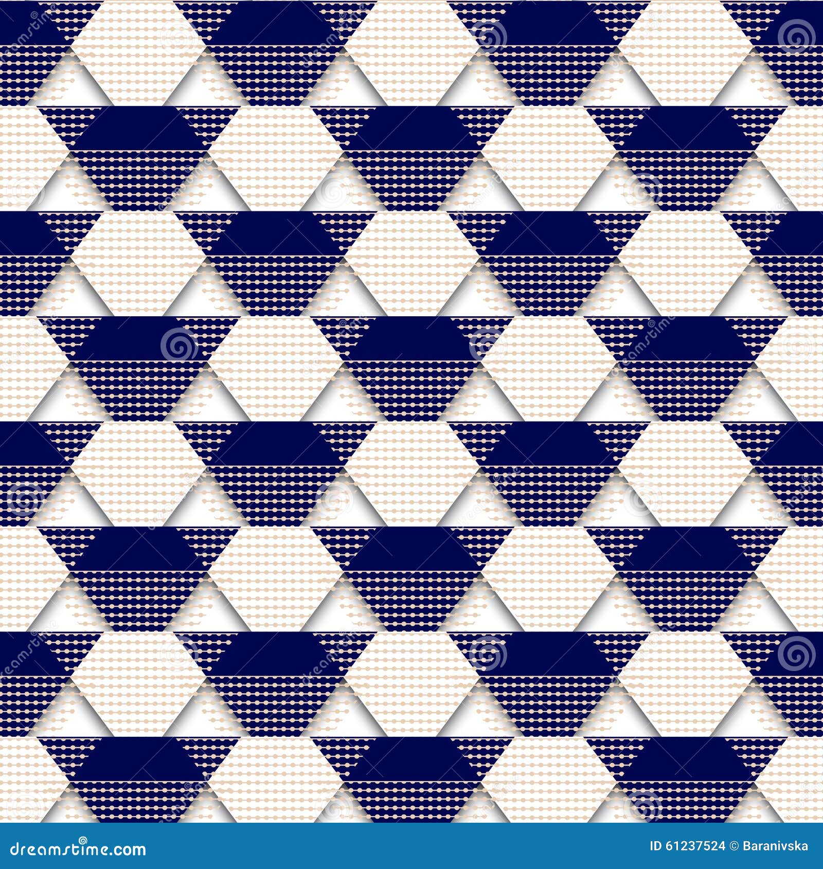 Pattern-triangle-blue-white Stock Vector - Illustration of lace ...