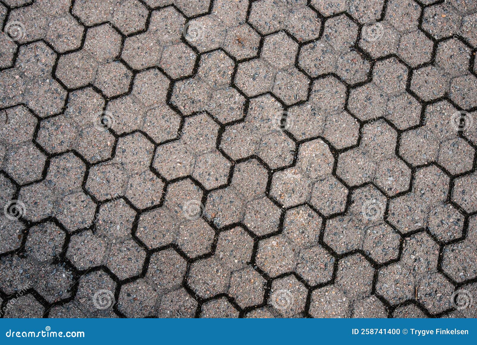 Pattern of Triple Hexagonal Stone Floor Tiles.. Stock Photo - Image of ...