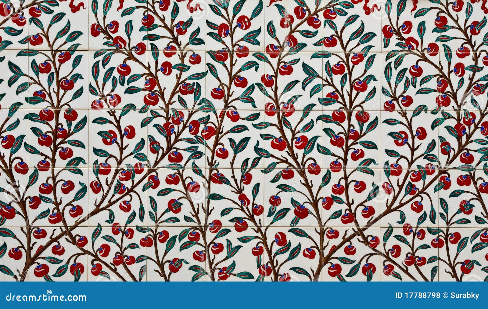 Pattern of Turkish Native Style Wall Stock Photo - Image of floral ...