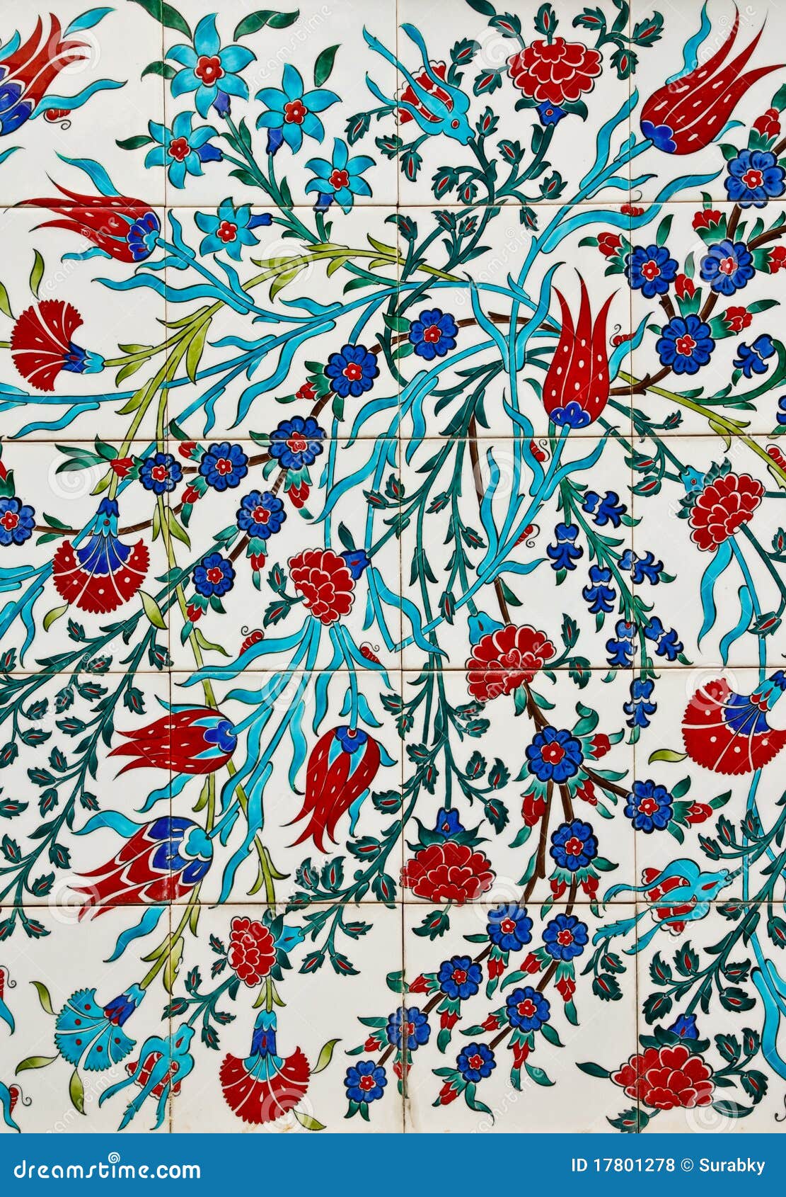 Pattern of Turkish Native Style Wall Stock Photo - Image of abstract ...