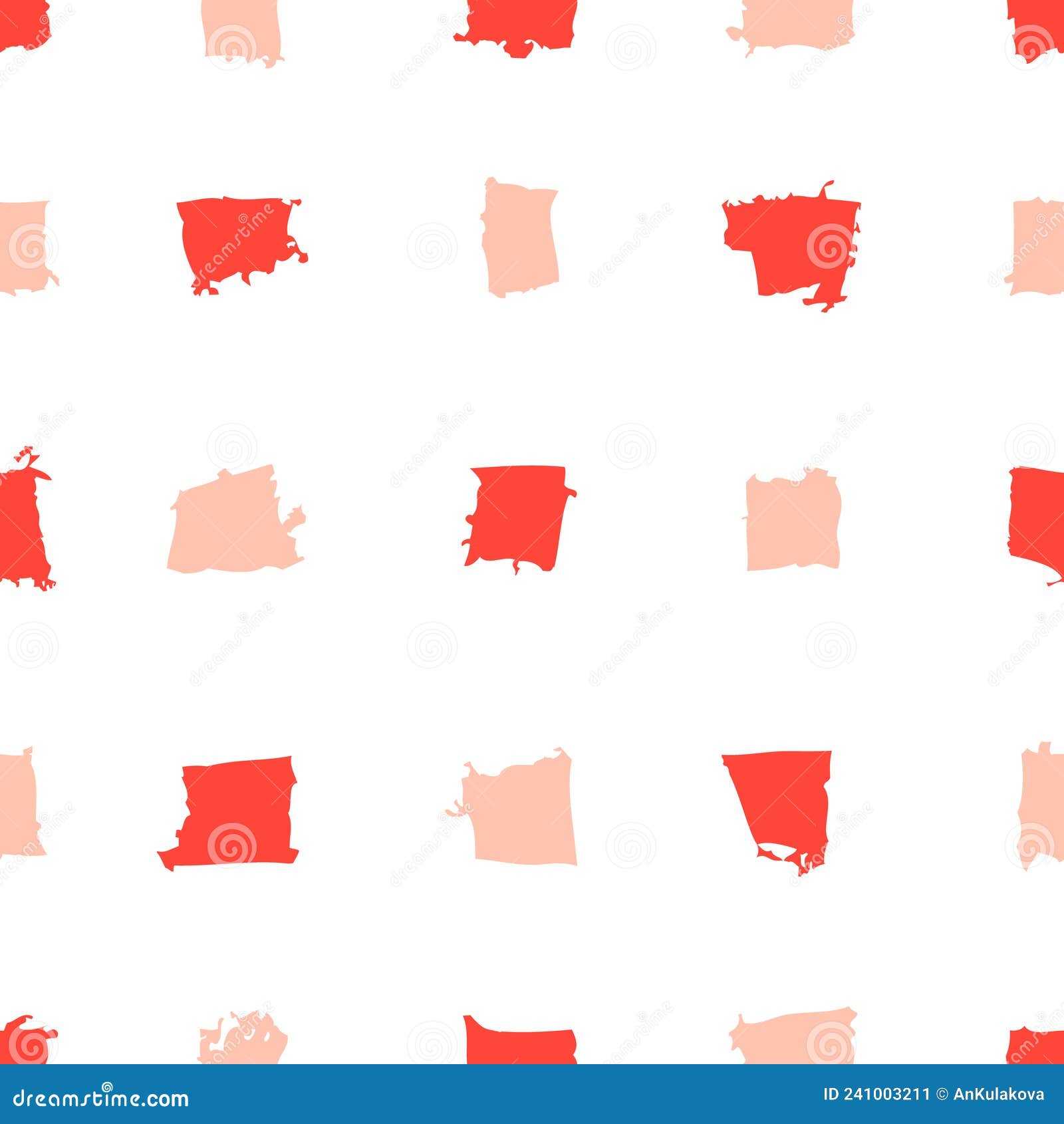 Pattern with Uneven Squares Stock Vector - Illustration of seamless ...