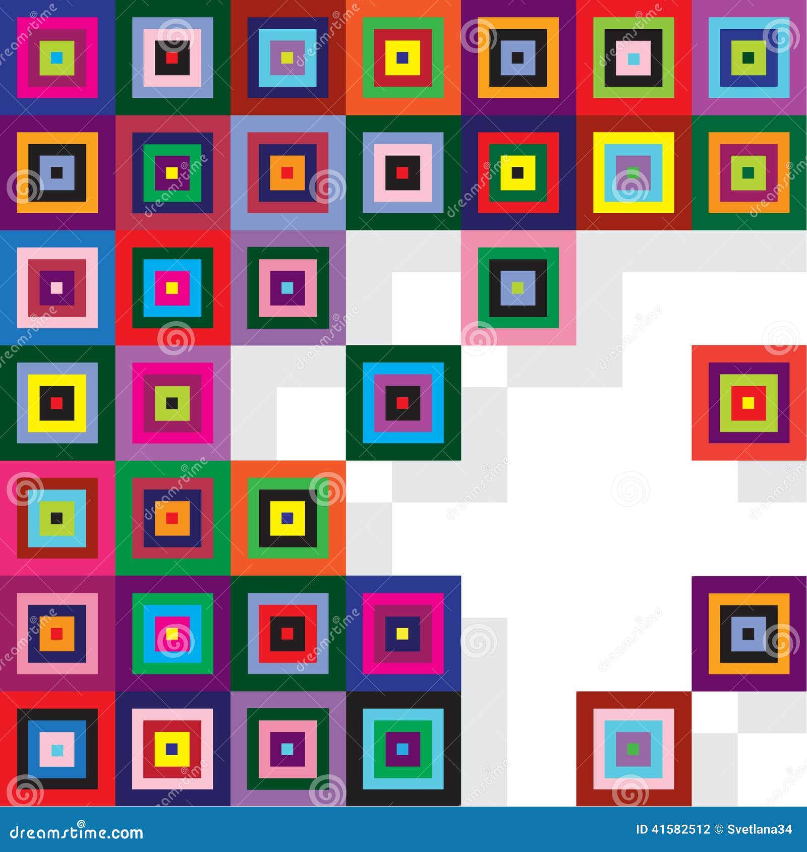 Pattern Etnik Warna Abu Dan Orange Khaki Vector Illustration ...