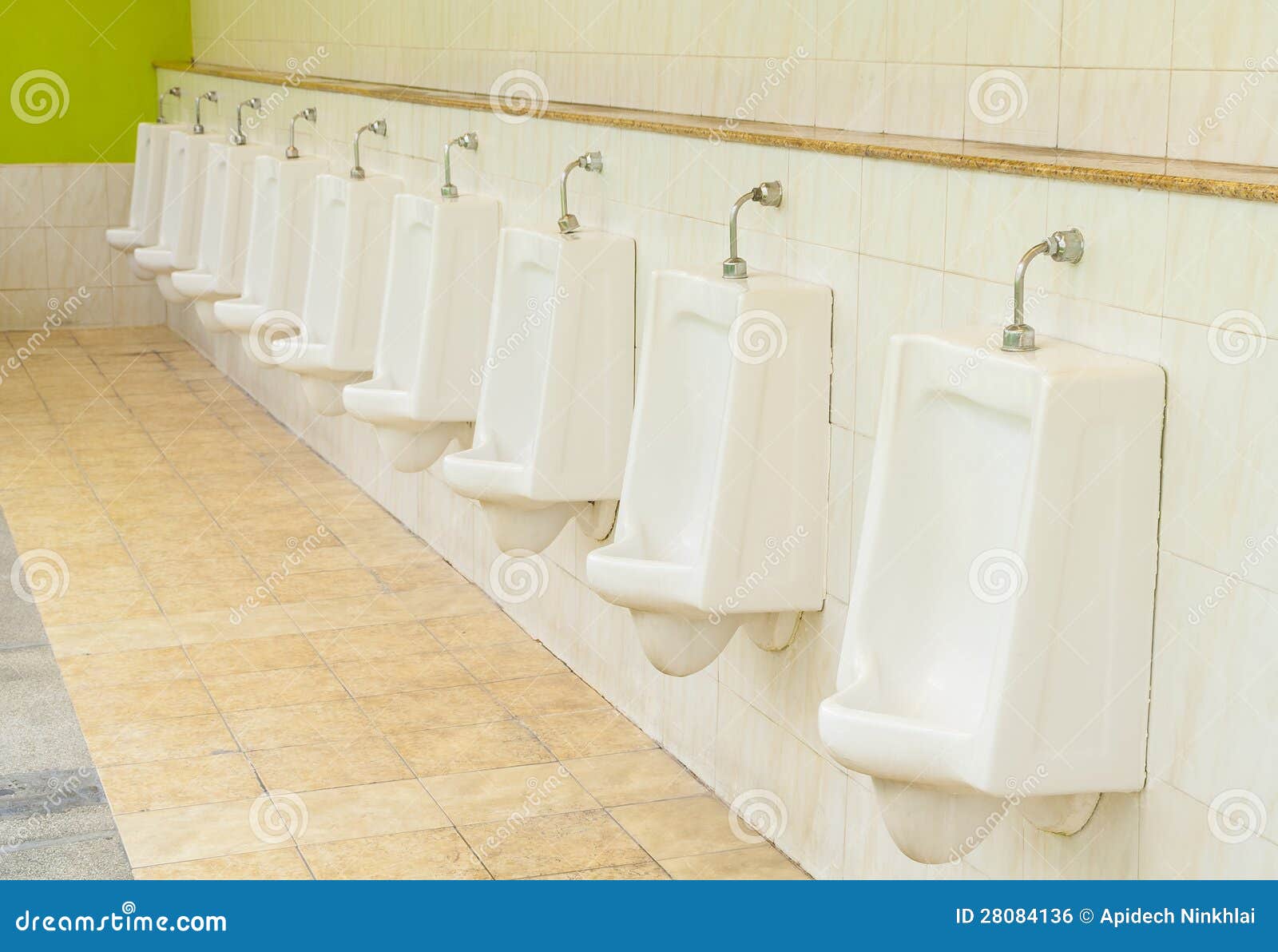 Pattern Of Urinals For Men On Background,ceramic Urinals In A Row In ...