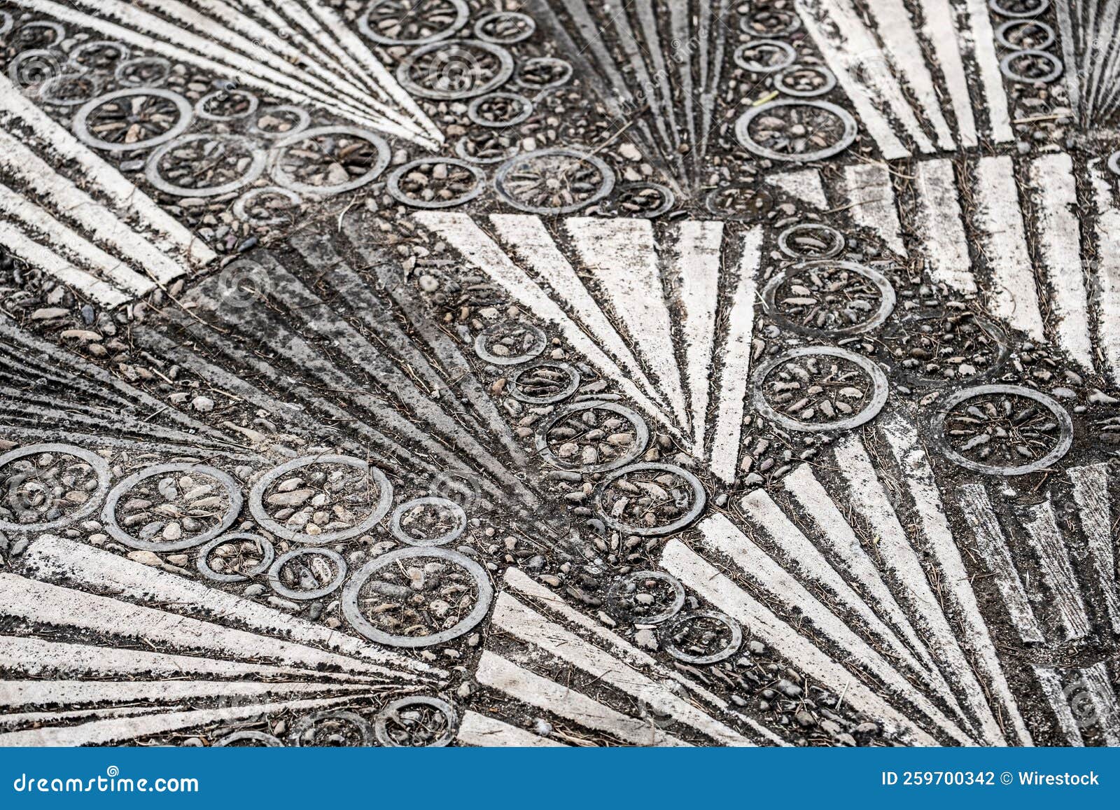 Pattern with Various Construction and Industrial Elements Stock Photo ...