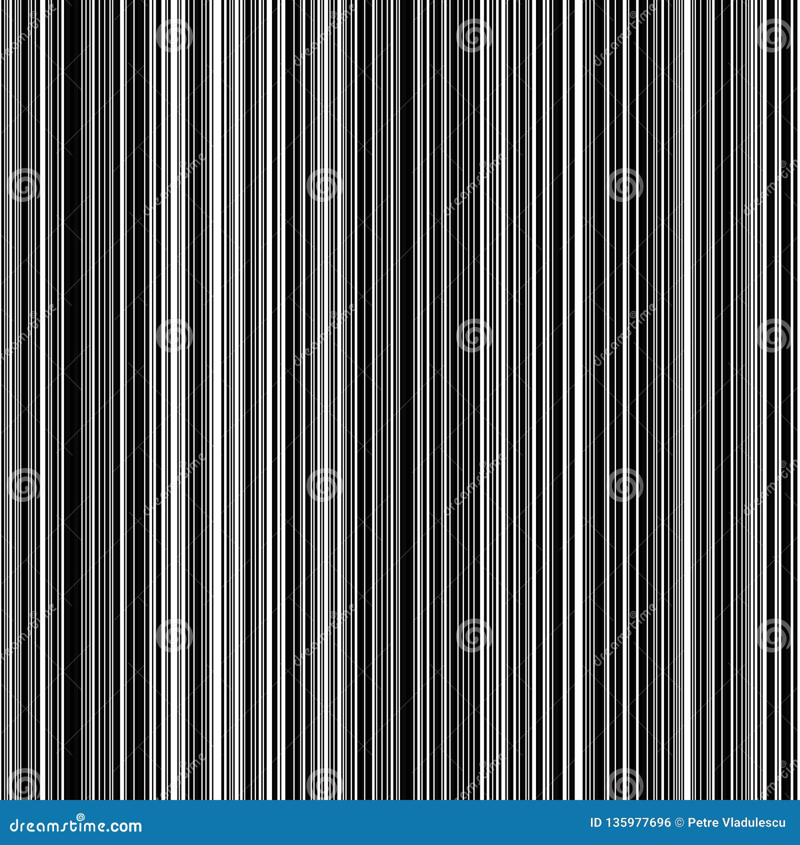 Pattern with Vertical Black Stripes Stock Vector - Illustration of ...