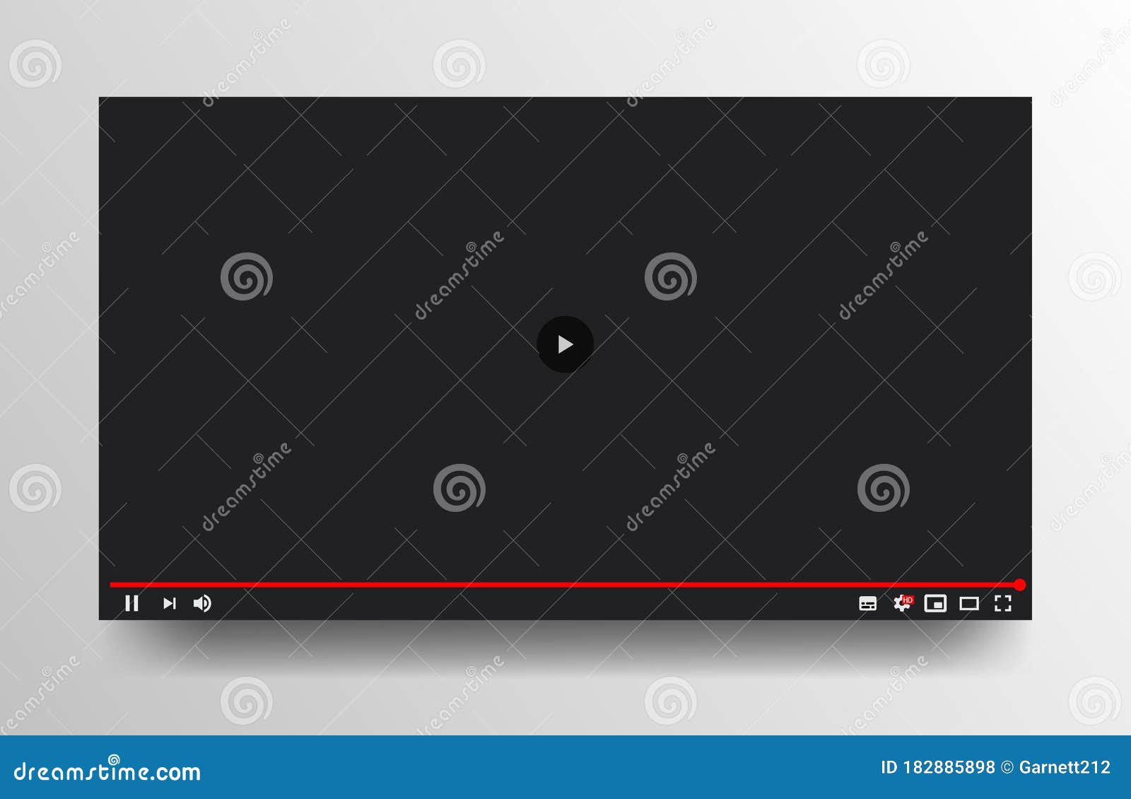 The Pattern of the Video Frame. Layout of the Video Player. the Layout ...