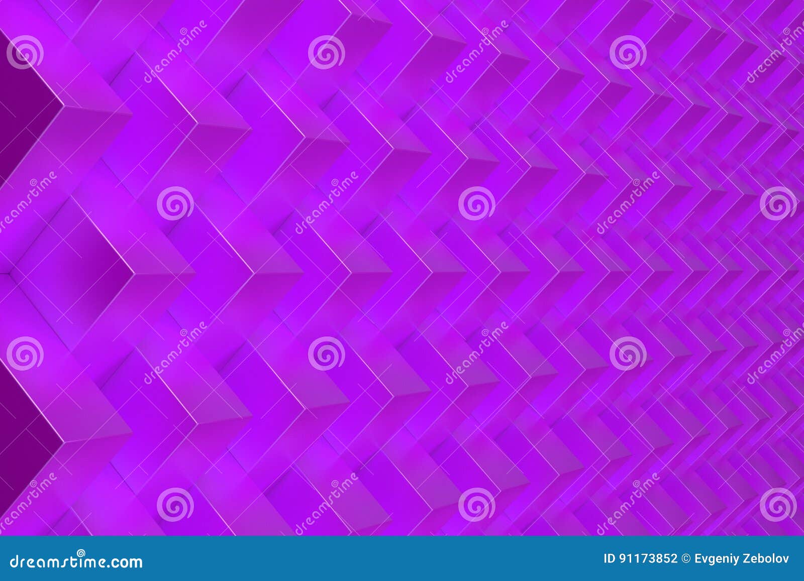 Pattern with Violet Rectangular Shapes Stock Illustration ...