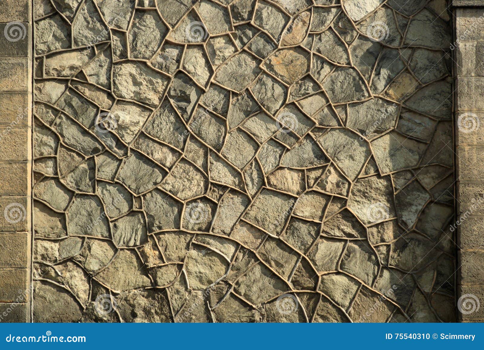 Pattern of a wall stock photo. Image of panel, decoration - 75540310