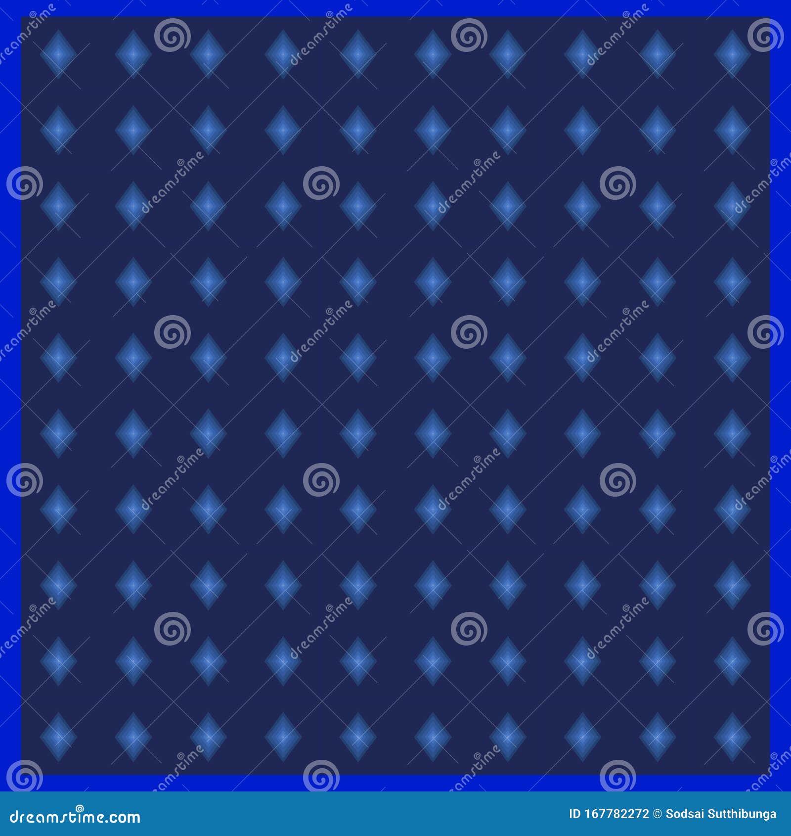 Pattern Wallpaper Background, Diamond on Dark Blue Background Vector ...