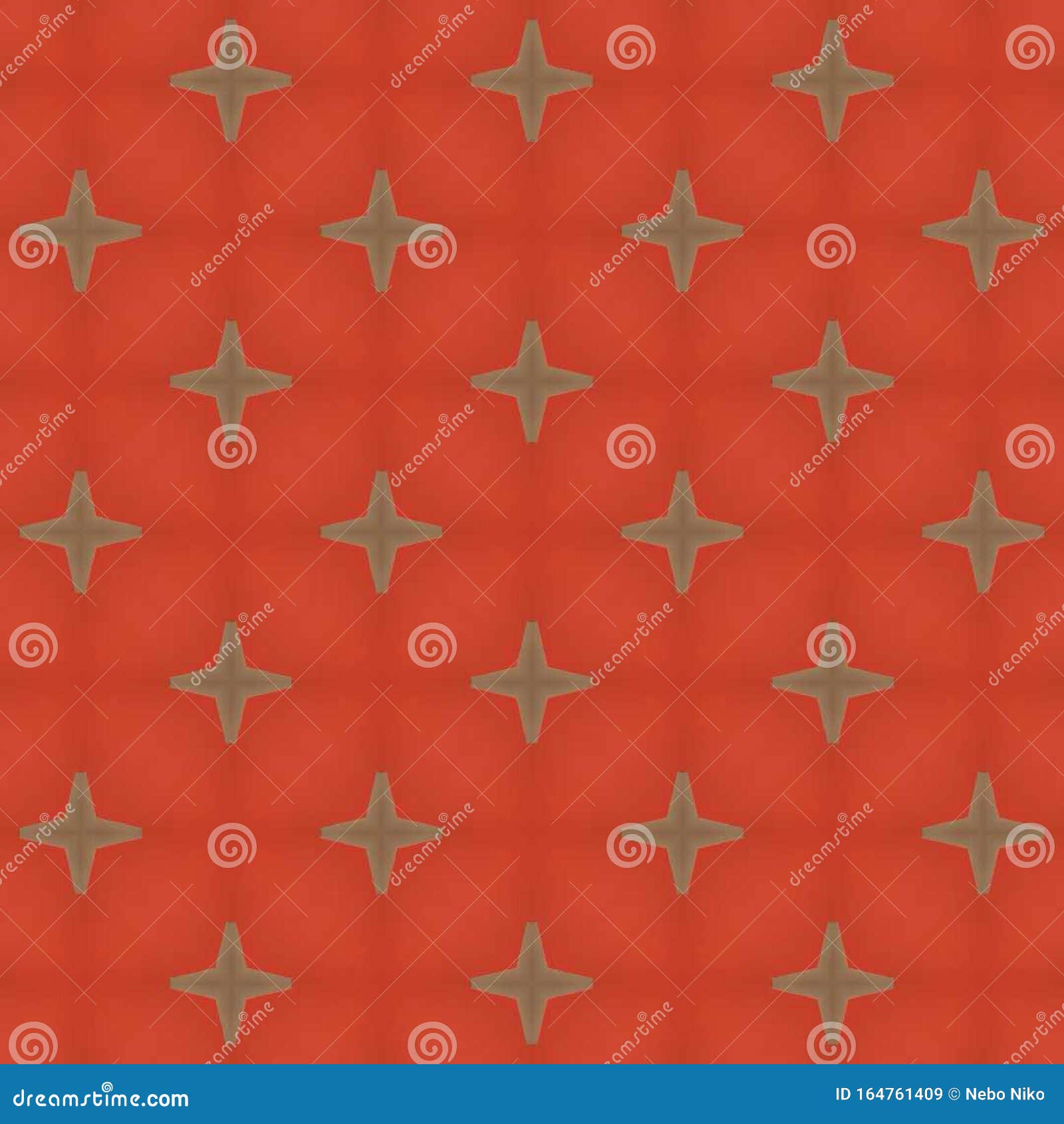 Pattern Wallpaper Background Red Gray Stars Stars Stock Illustration ...