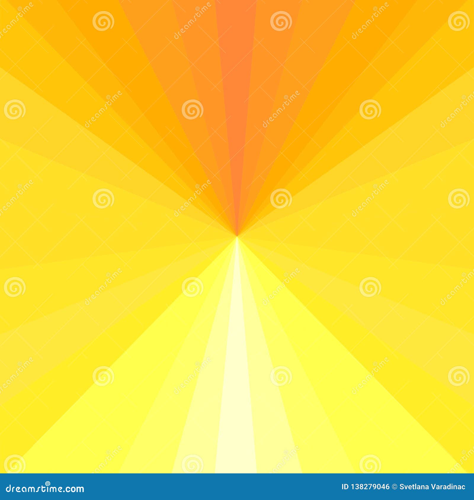 Abstract Yellow Futuristic and Perspective Background. Stock Vector ...